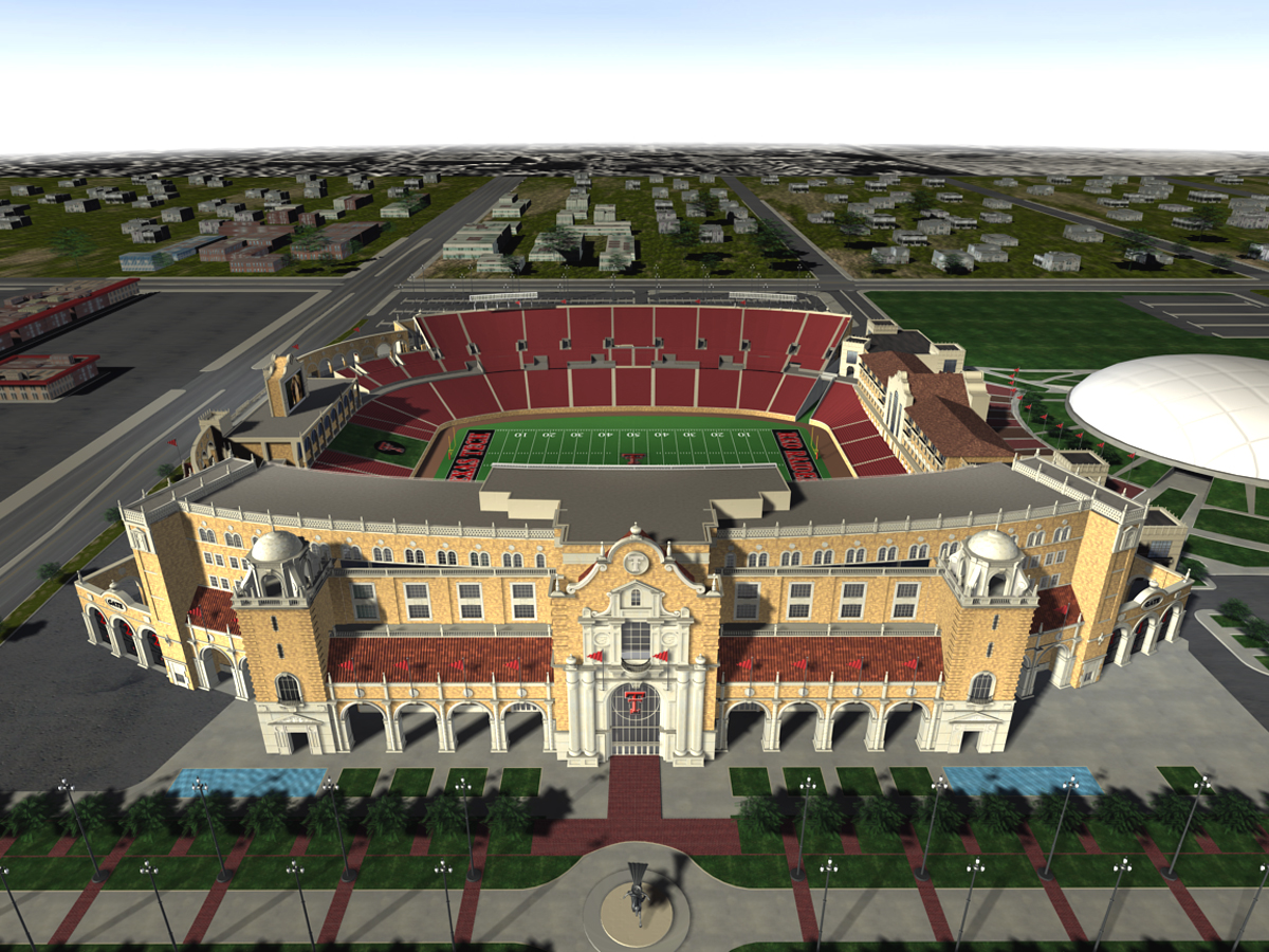 Texas Tech University Jones SBC Stadium Addition - Architizer