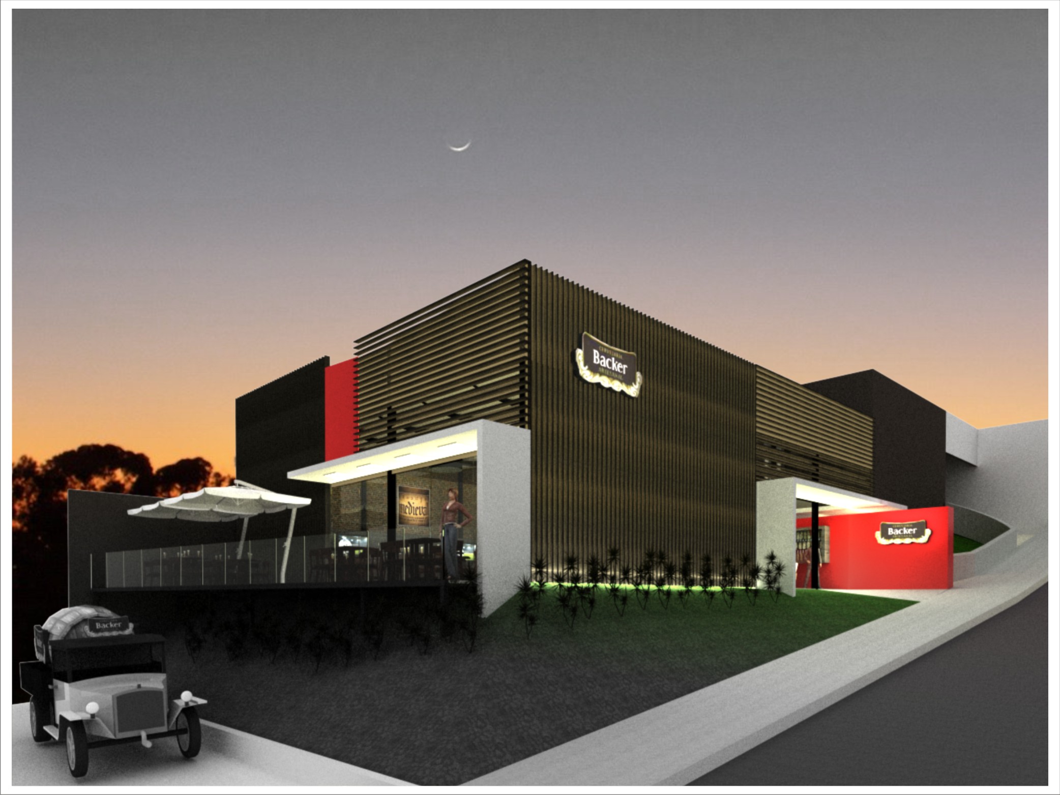 Chopperia Castelo Backer by auCUBO.galeria.arte.arquitetura - Architizer