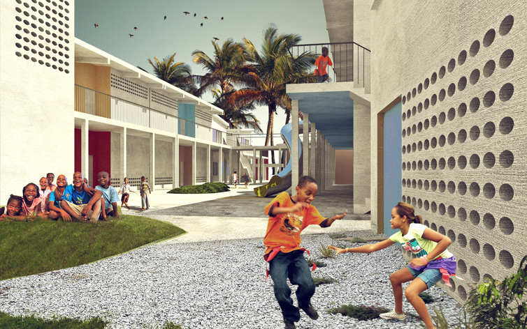 School Complex, Jacmel by R 132 Architekci - Architizer
