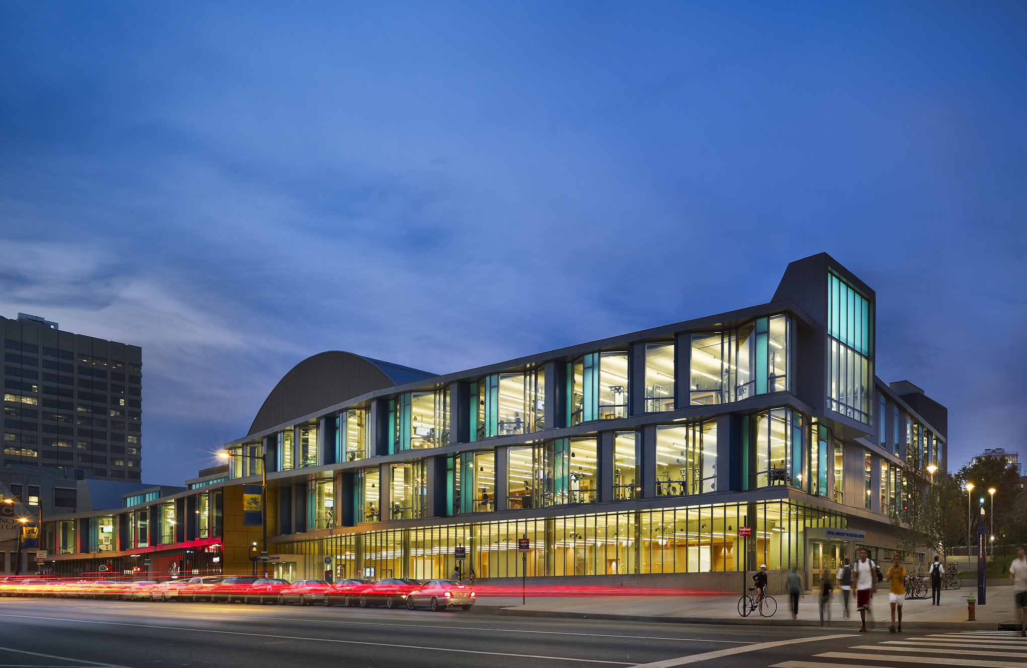 Drexel University Daskalakis Athletic Center by Sasaki - Architizer