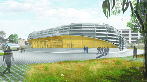 Basketball Arena - Architizer