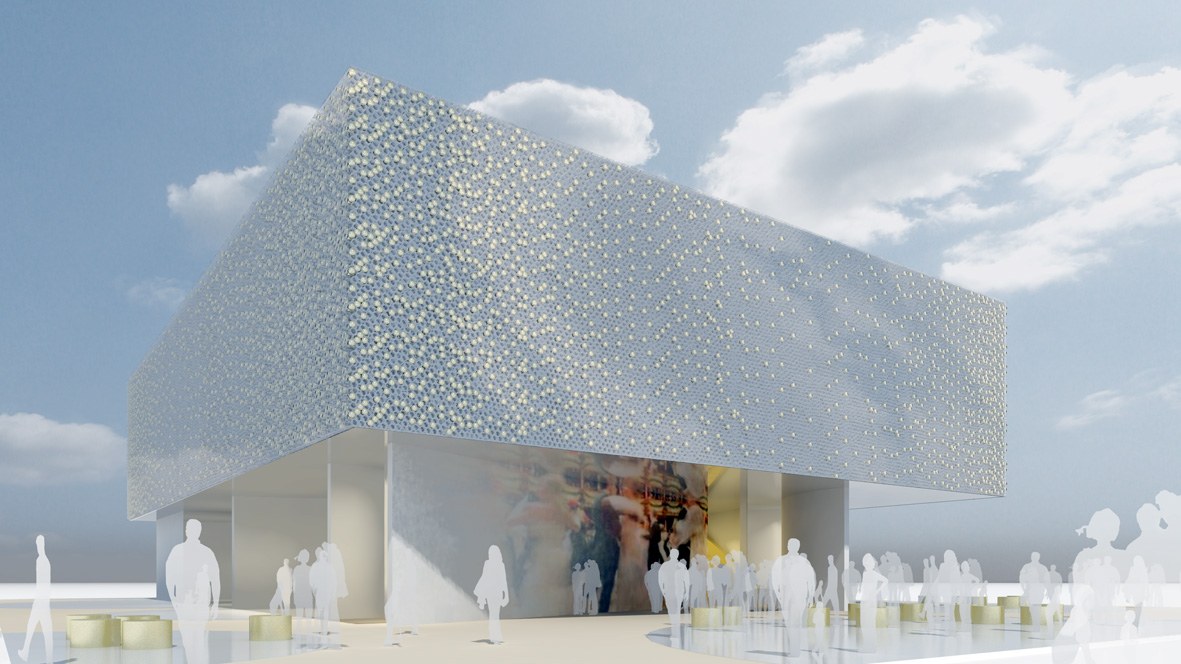 Austrian Pavilion Expo 2010 by Architekt Christian Kronaus, KNOWSPACE ...