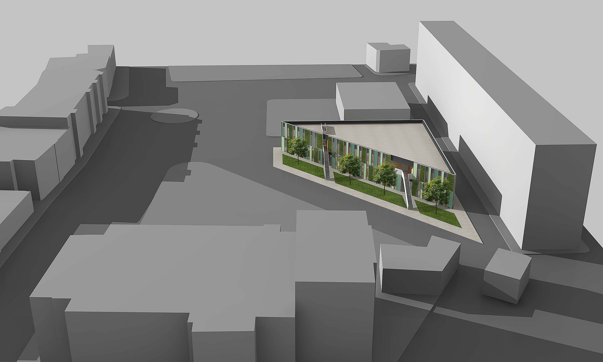 Office building - Avlabari Triangle - Architizer