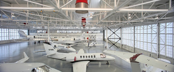 Airside Historic Hangar - Architizer
