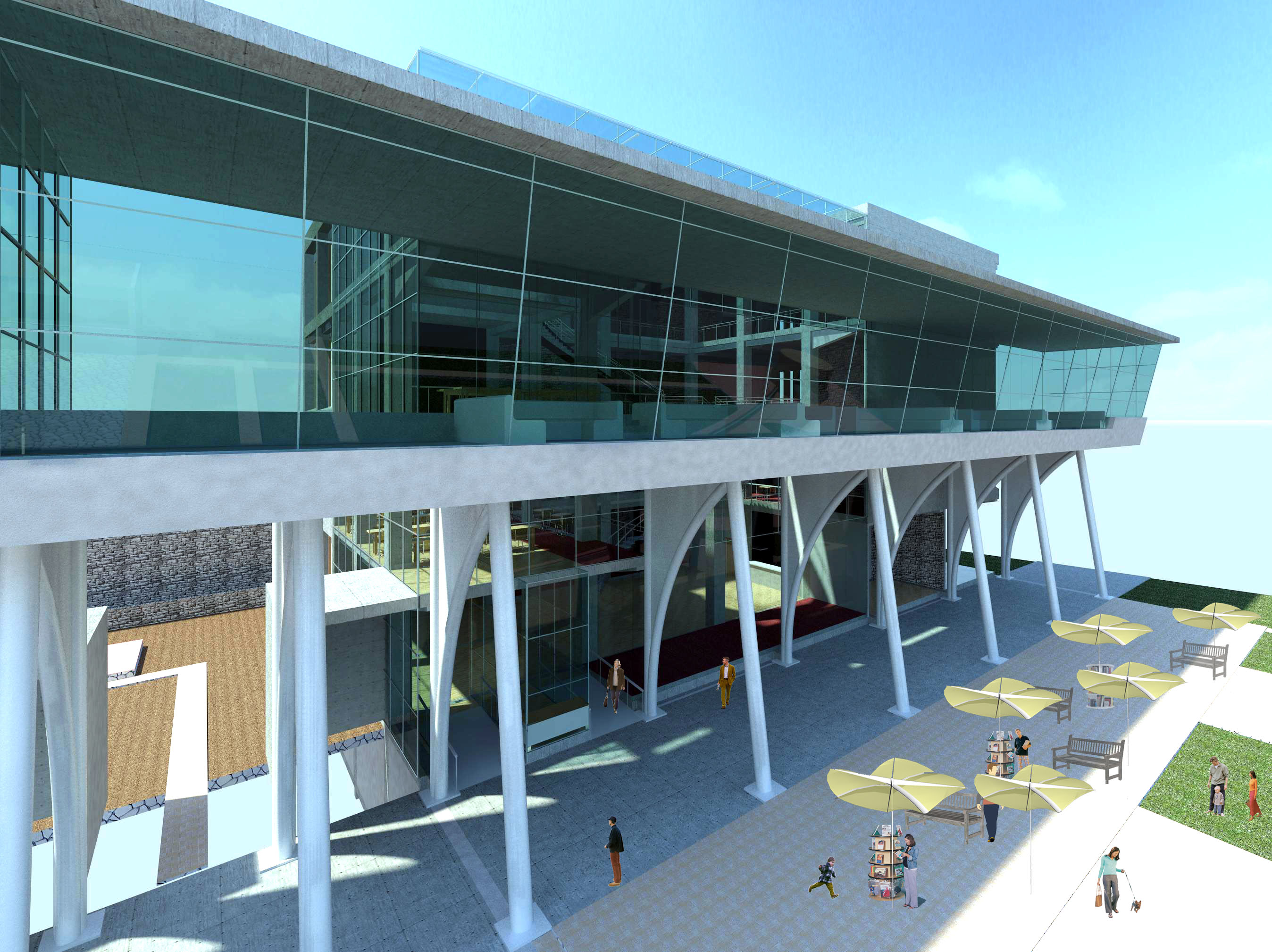 The third place, Public library in Coney Island, NY - Architizer