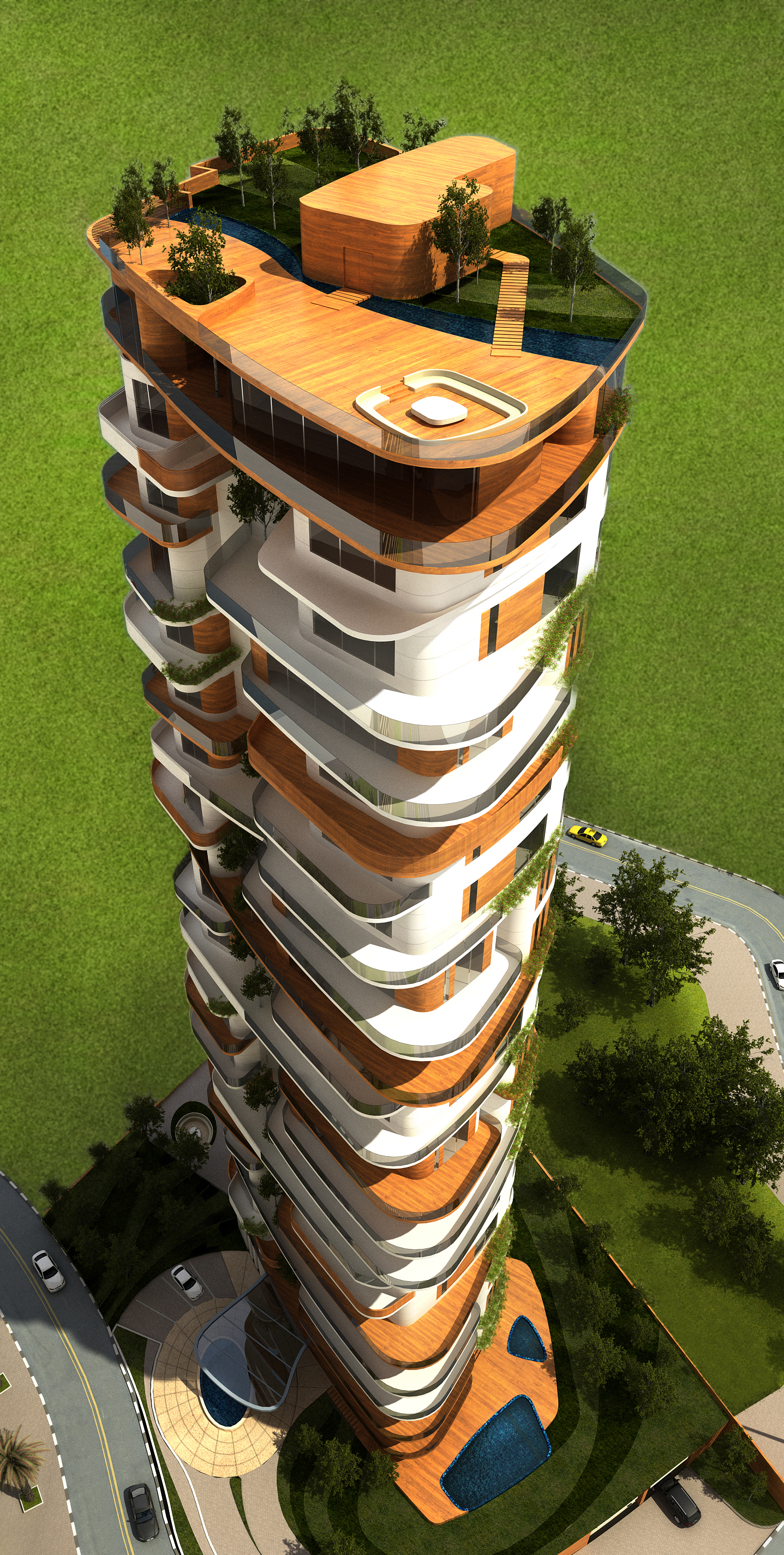 THE WAVE TOWER by Creativestudio11 - CS11 - Architizer