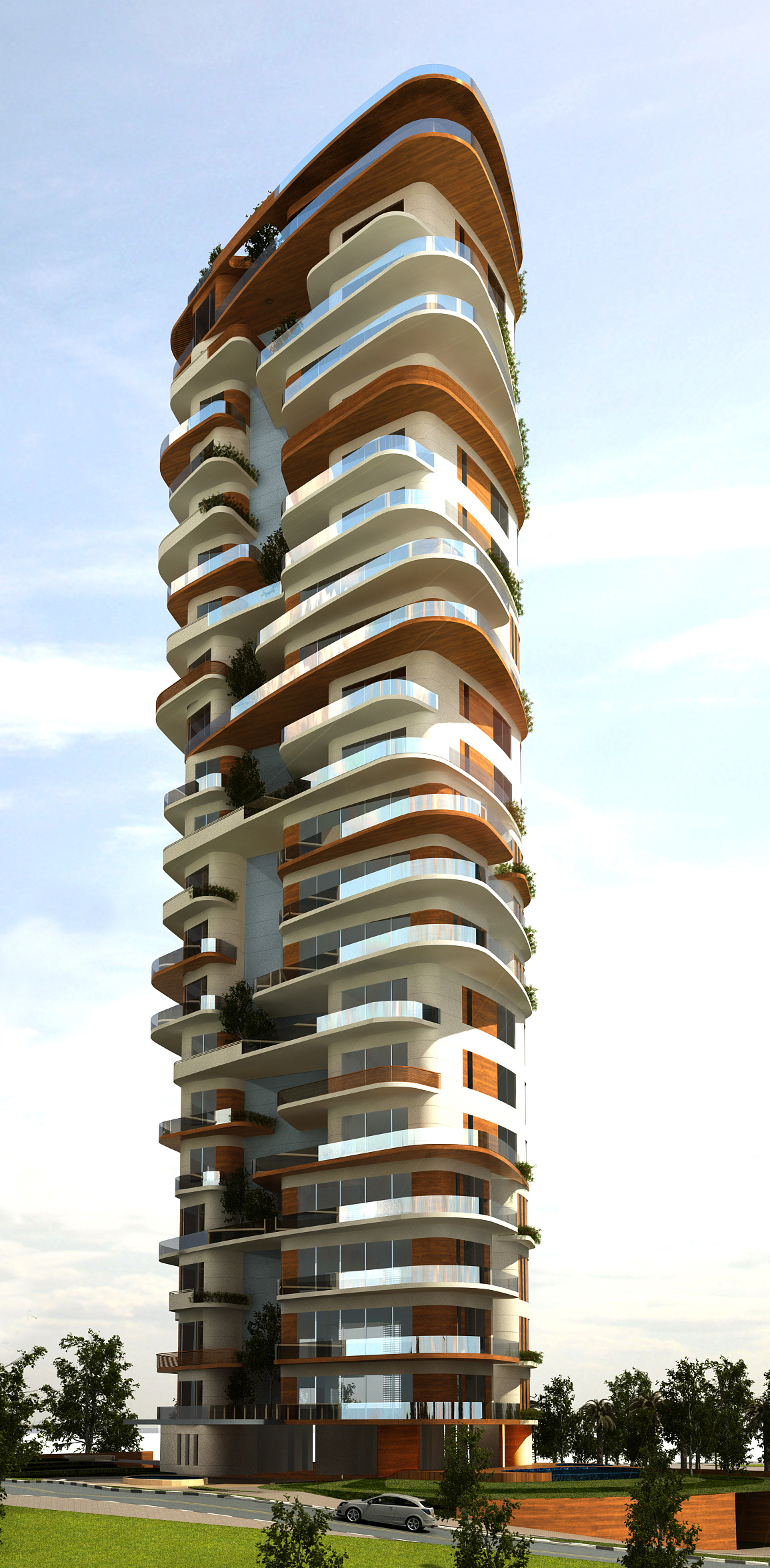 THE WAVE TOWER by Creativestudio11 - CS11 - Architizer