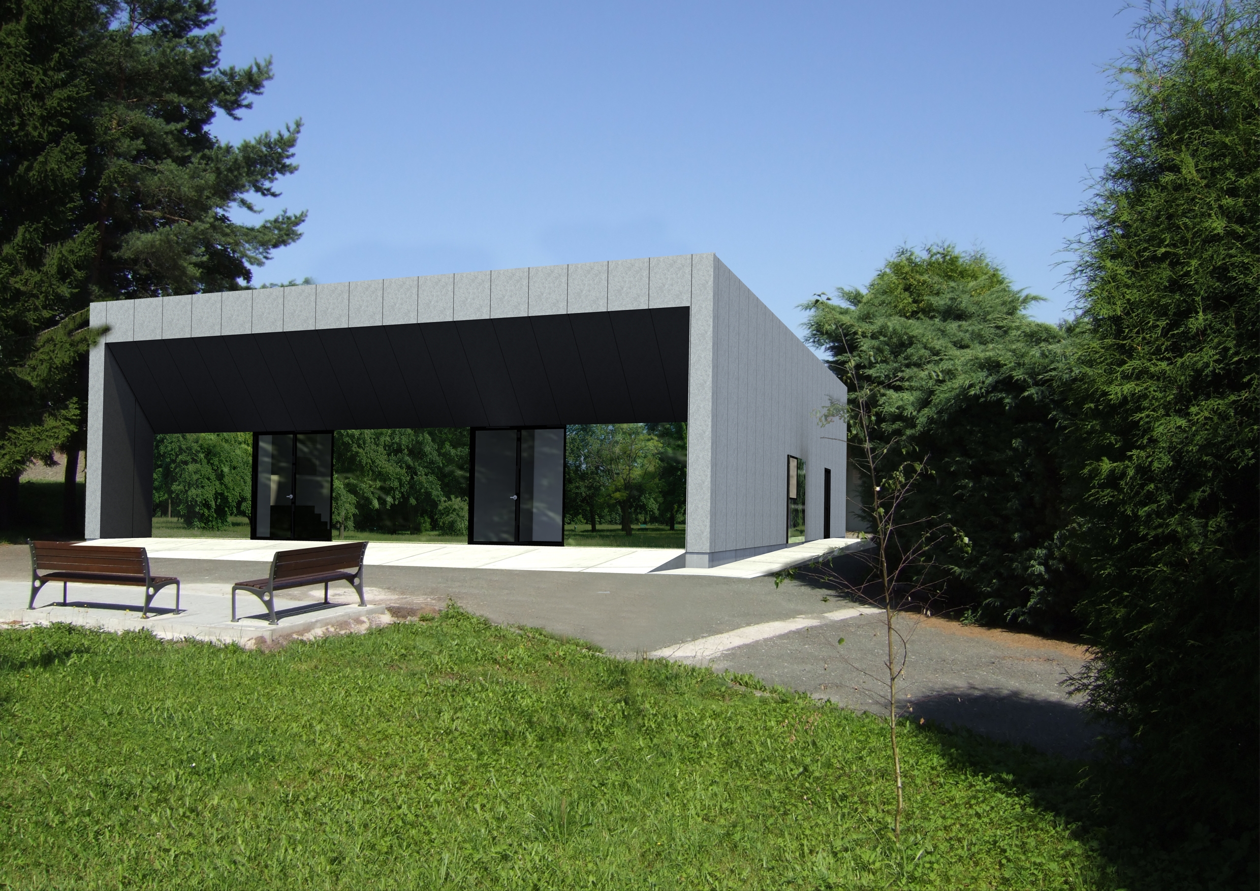 Mourning Hall 2250 Broumov by Skalicky Architect / ASMM - Architizer