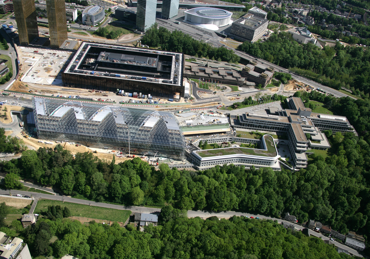 European Investment Bank by ingenhoven architects - Architizer