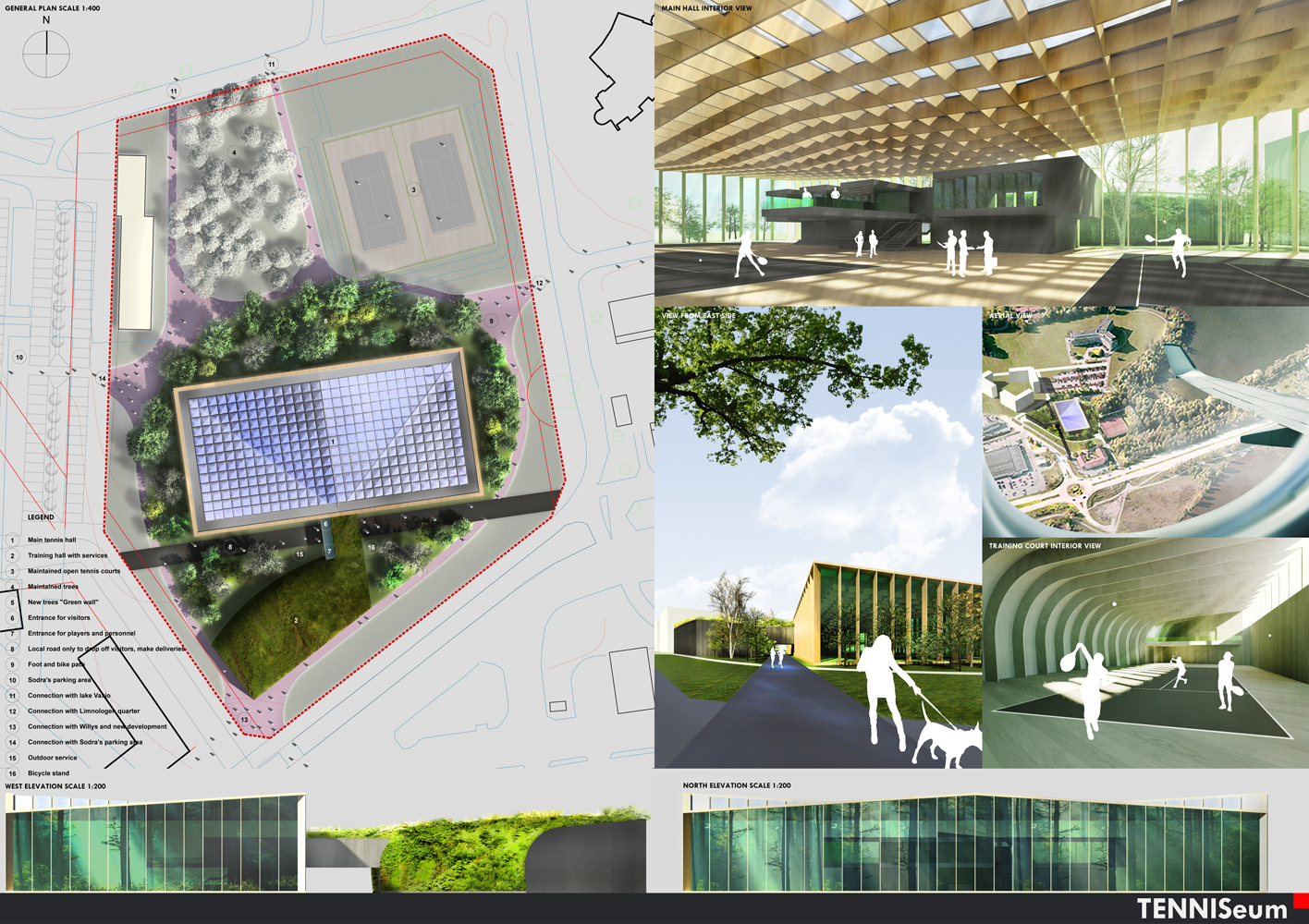 Tennis centre of the future - Architizer