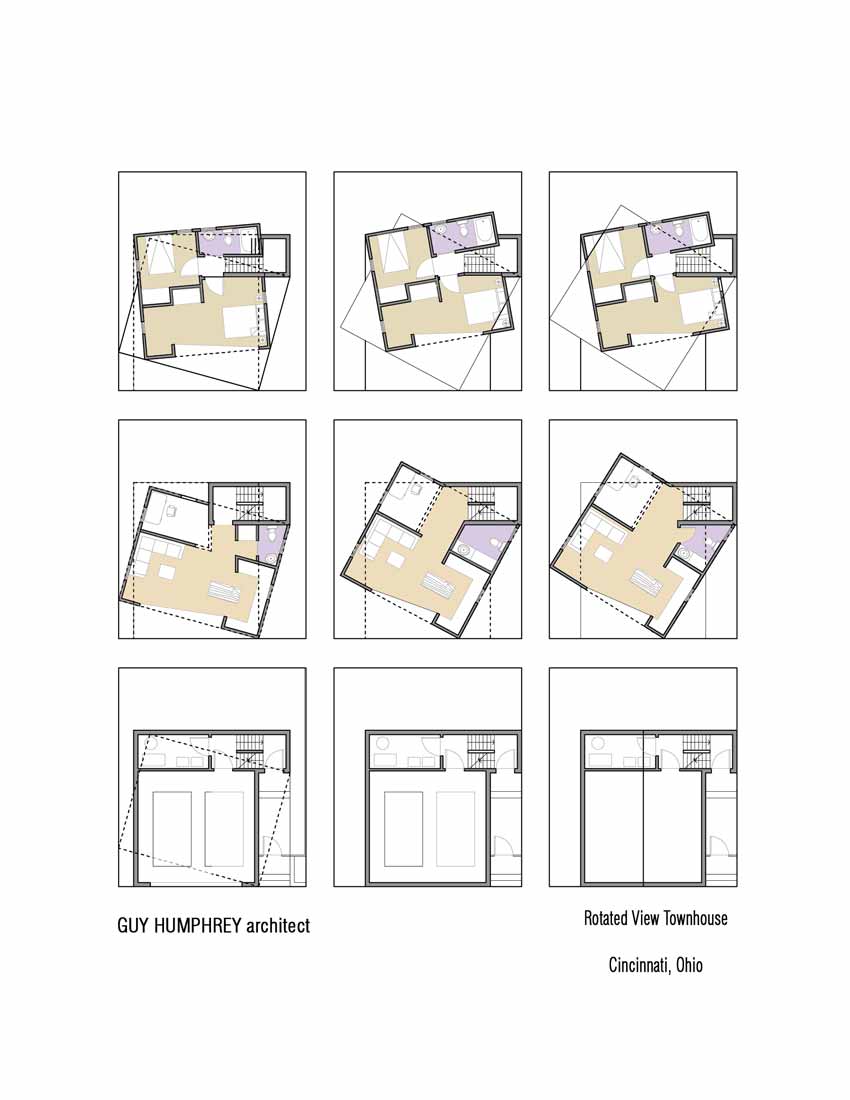 Rotated View Townhouses - Architizer
