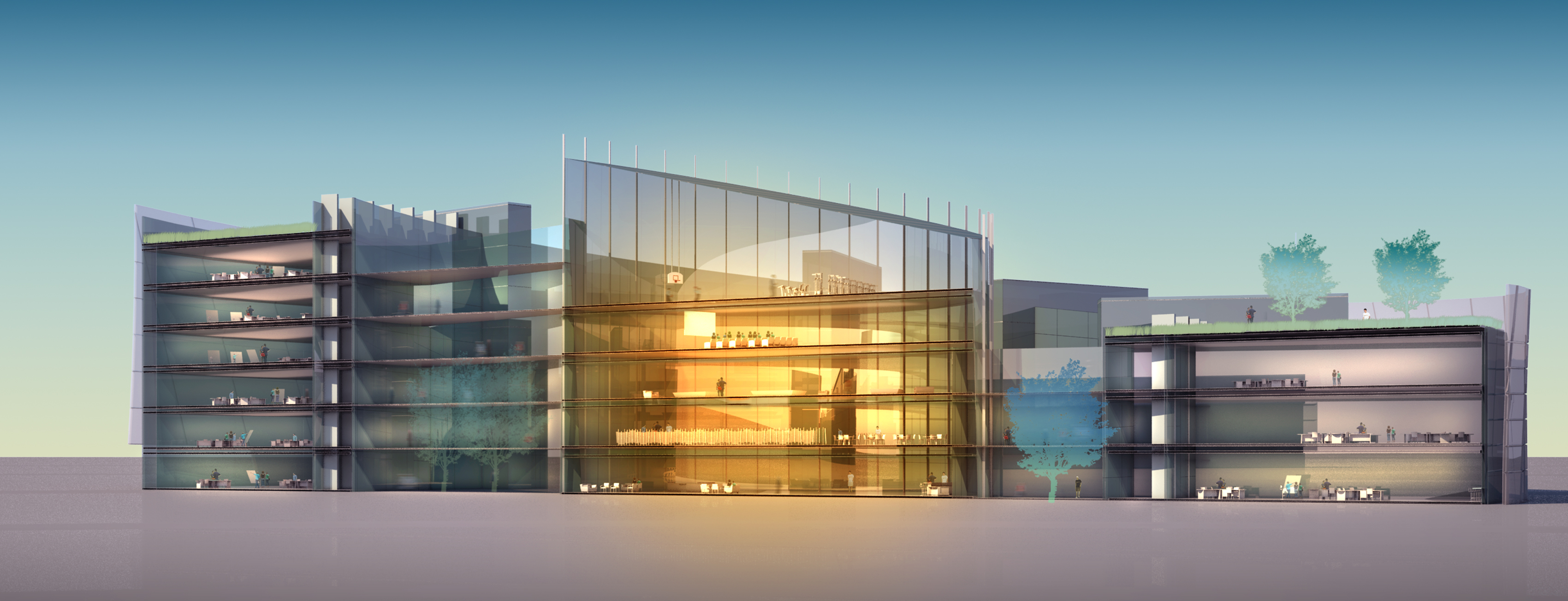 Open Zones & Creative Convergence by Architectural Nexus - Architizer