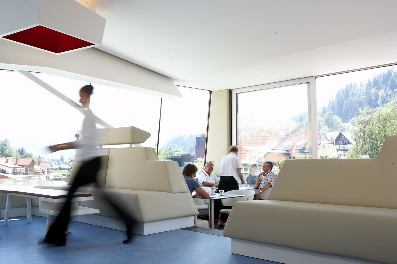 Open Space Cafe-Bar by Architektur Steinbacher Thierrichter - Architizer