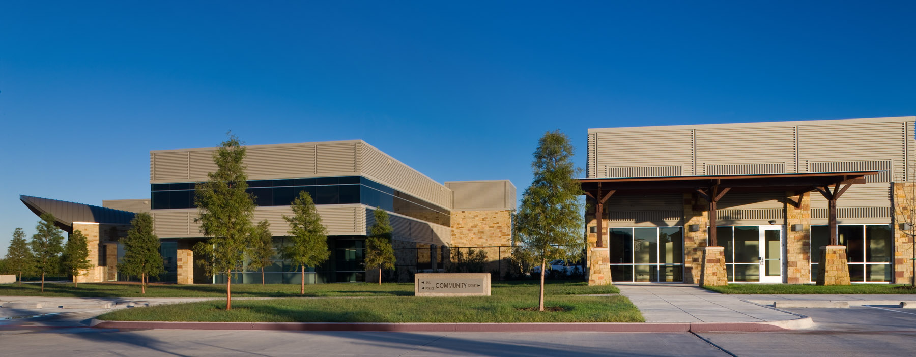 Forney Justice Center by Brinkley Sargent Architects - Architizer