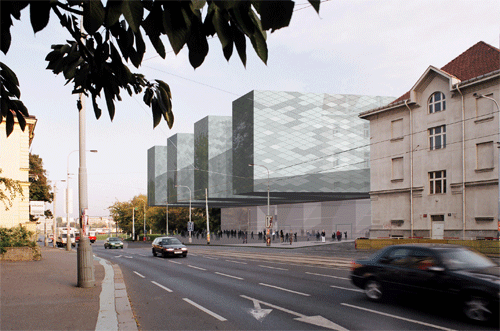 National Library, Prague (competition entry) - Architizer