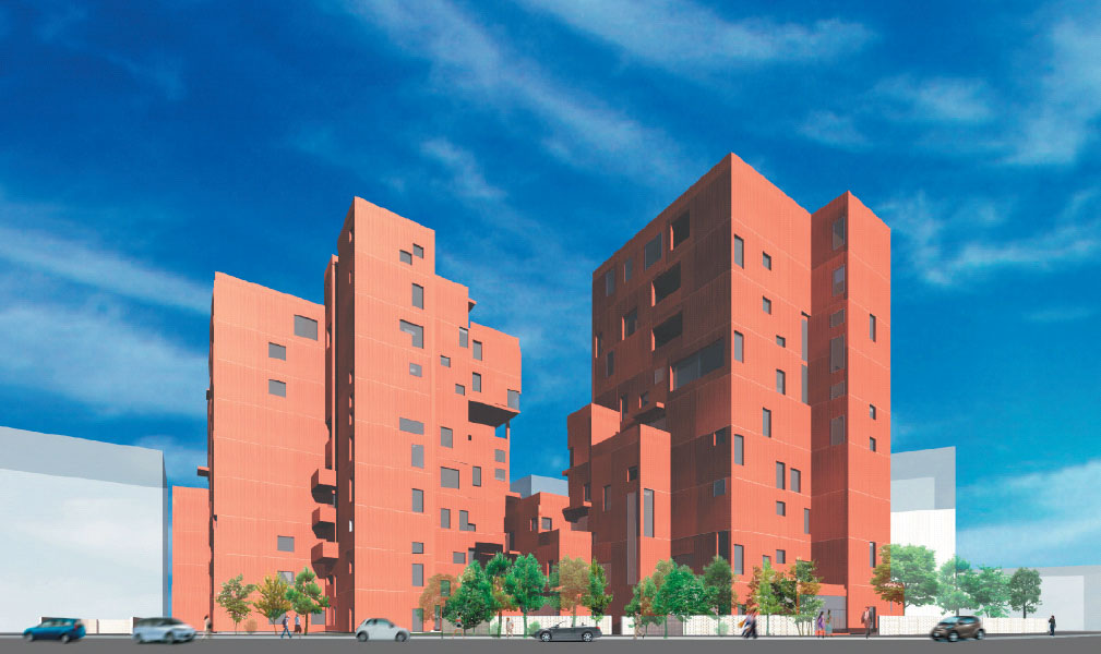 EXperimental residential block - Architizer