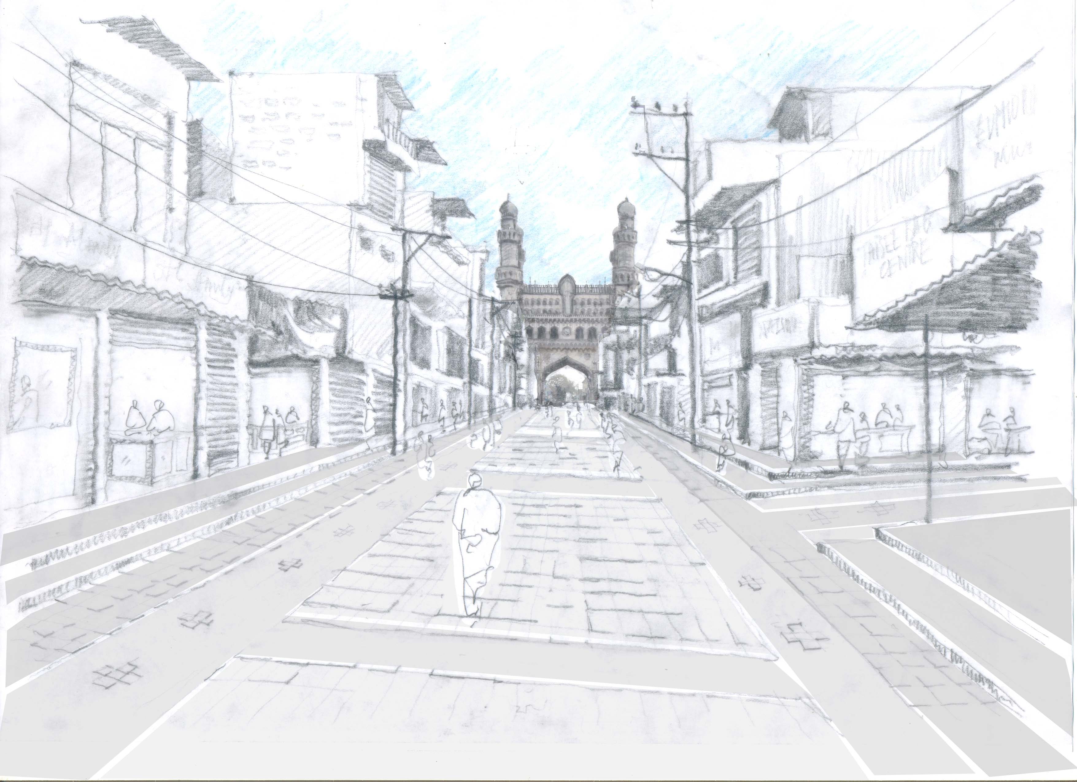 Charminar Pedestrianisation Project - Architizer