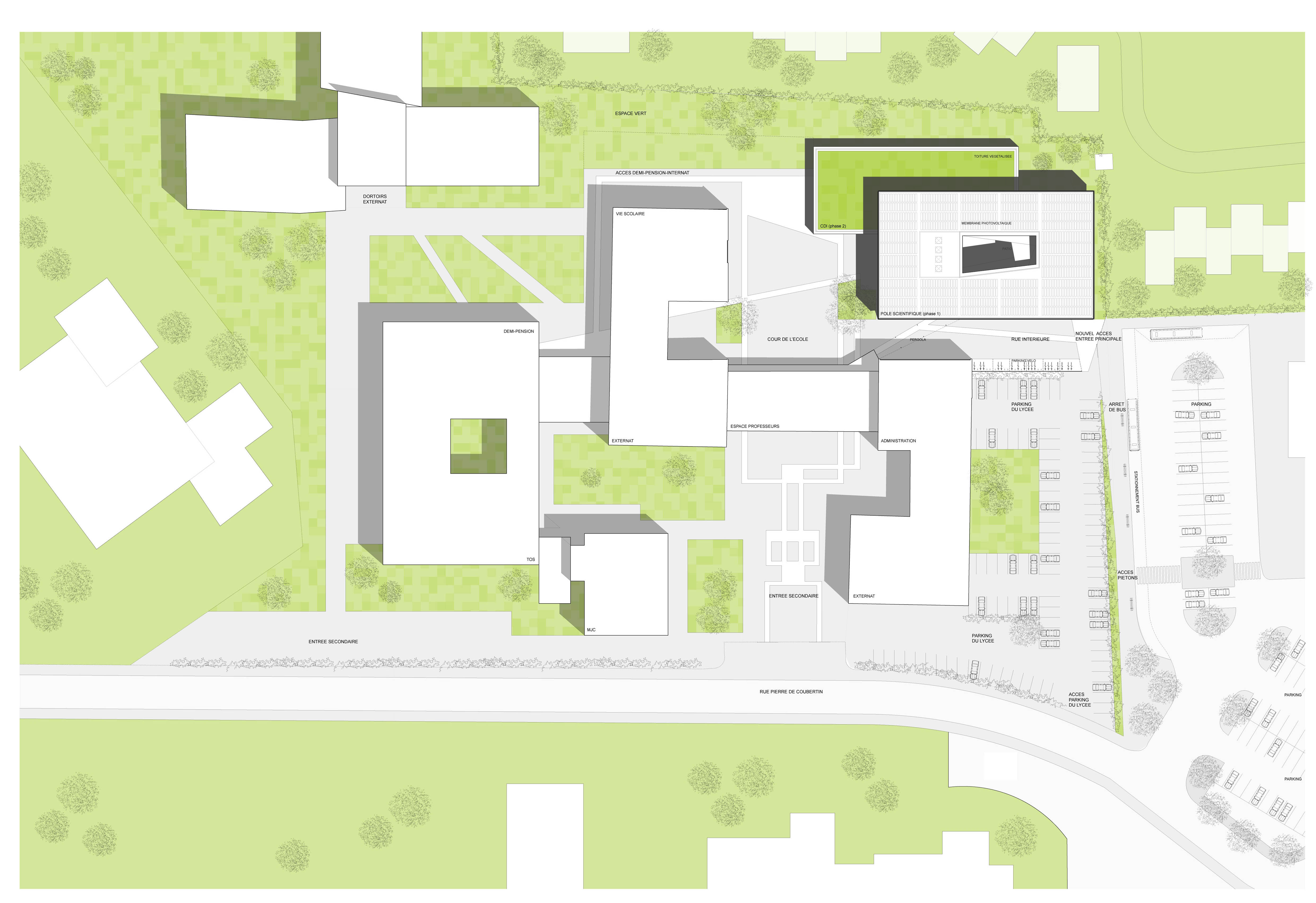 High School Aliénor d'Aquitaine by inSpace - Architizer