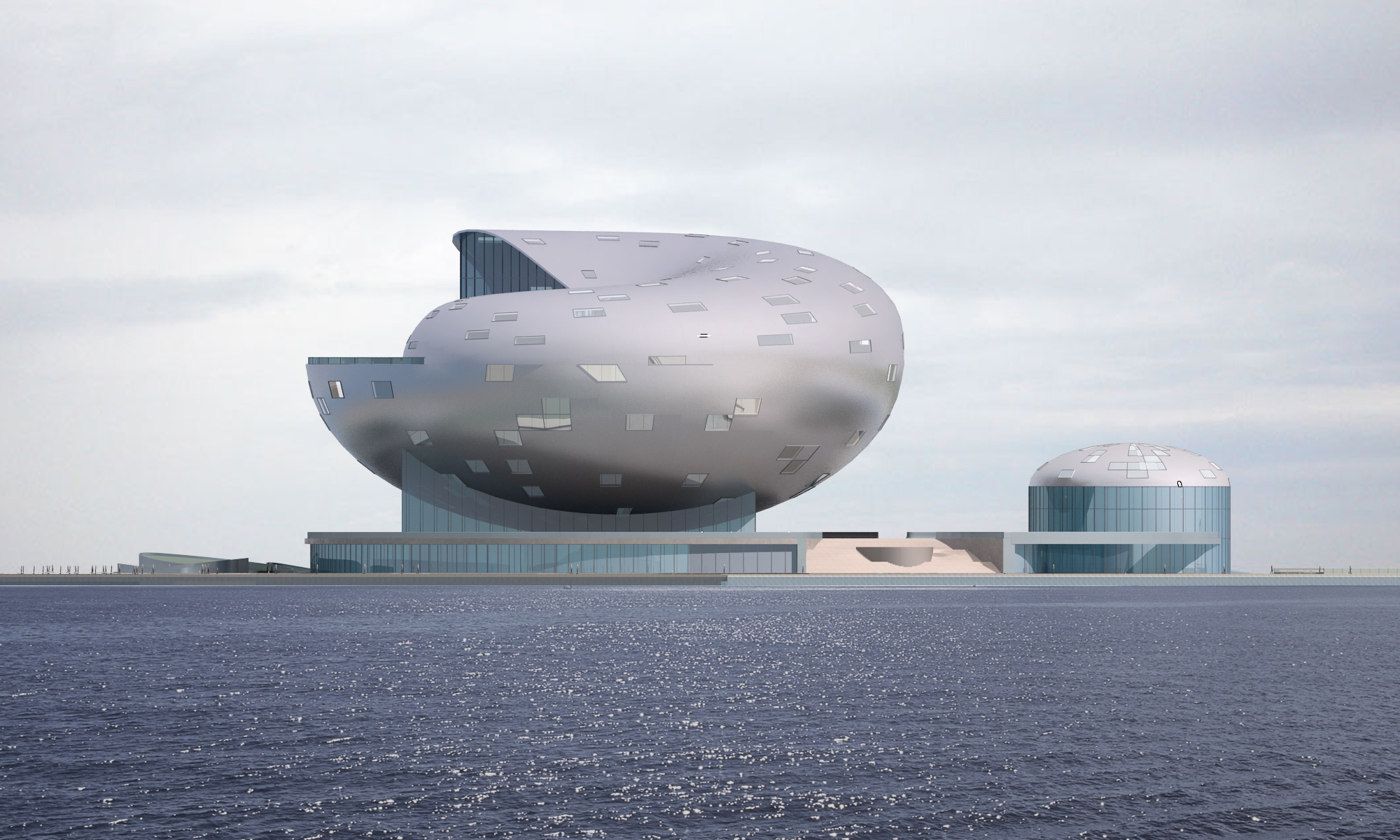 Busan Opera House, South Korea by Archlong Design Group. - Architizer