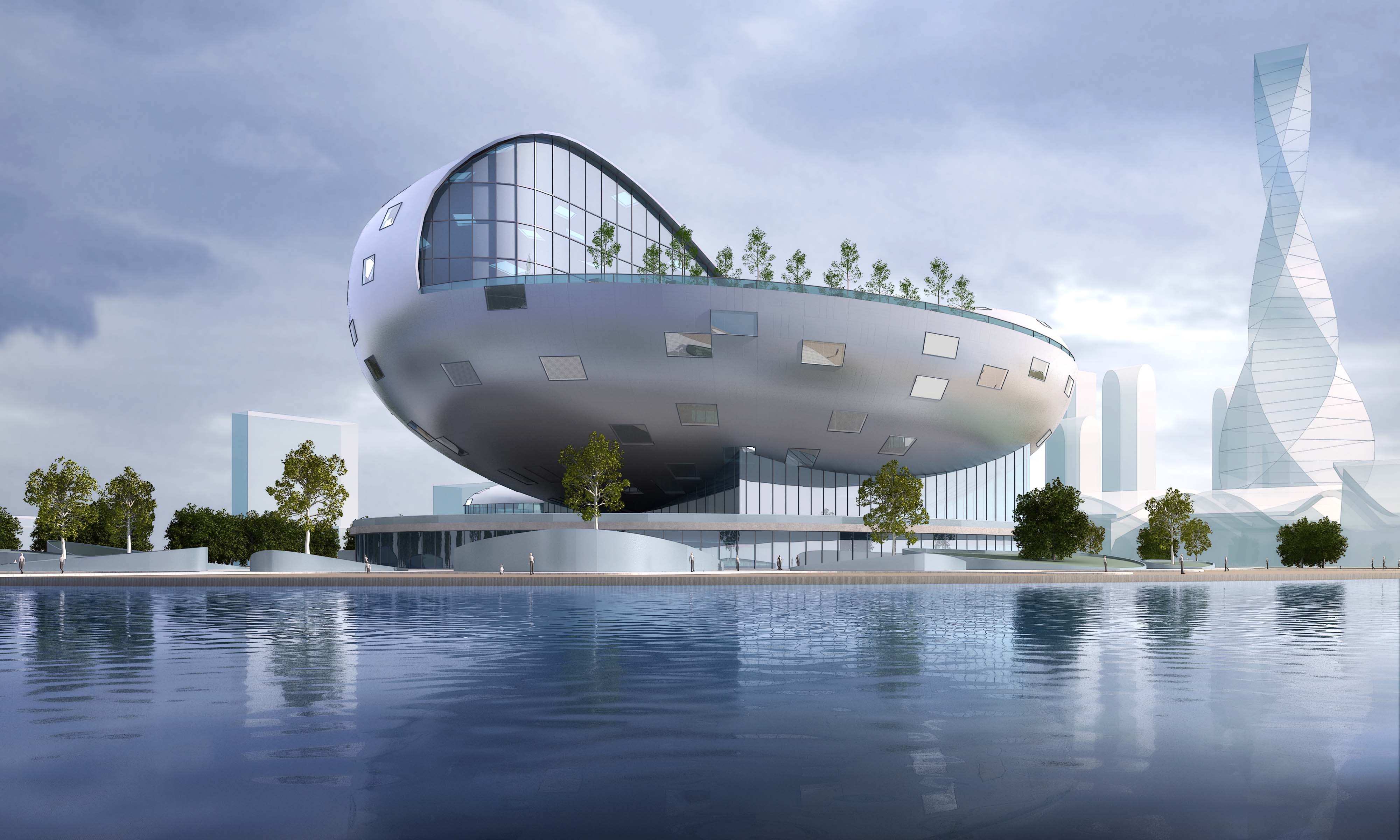 Busan Opera House, South Korea by Archlong Design Group. - Architizer