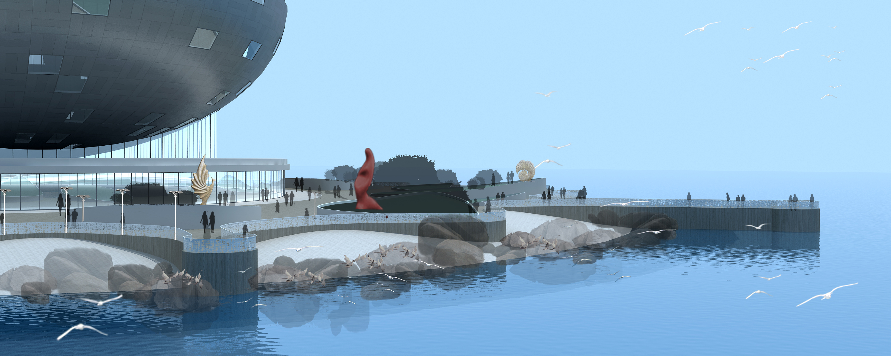 Busan Opera House, South Korea by Archlong Design Group. - Architizer