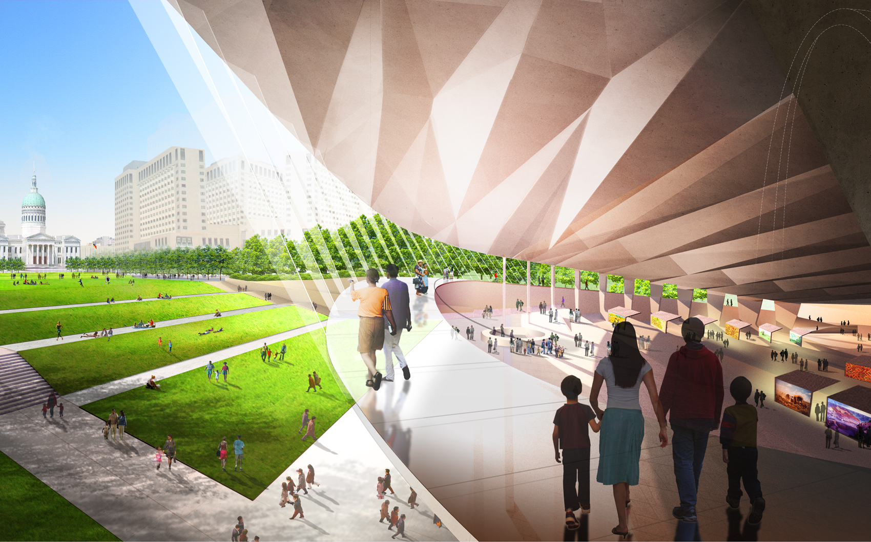 The City + The Arch + The River: Full Circle by WEISS/MANFREDI ...