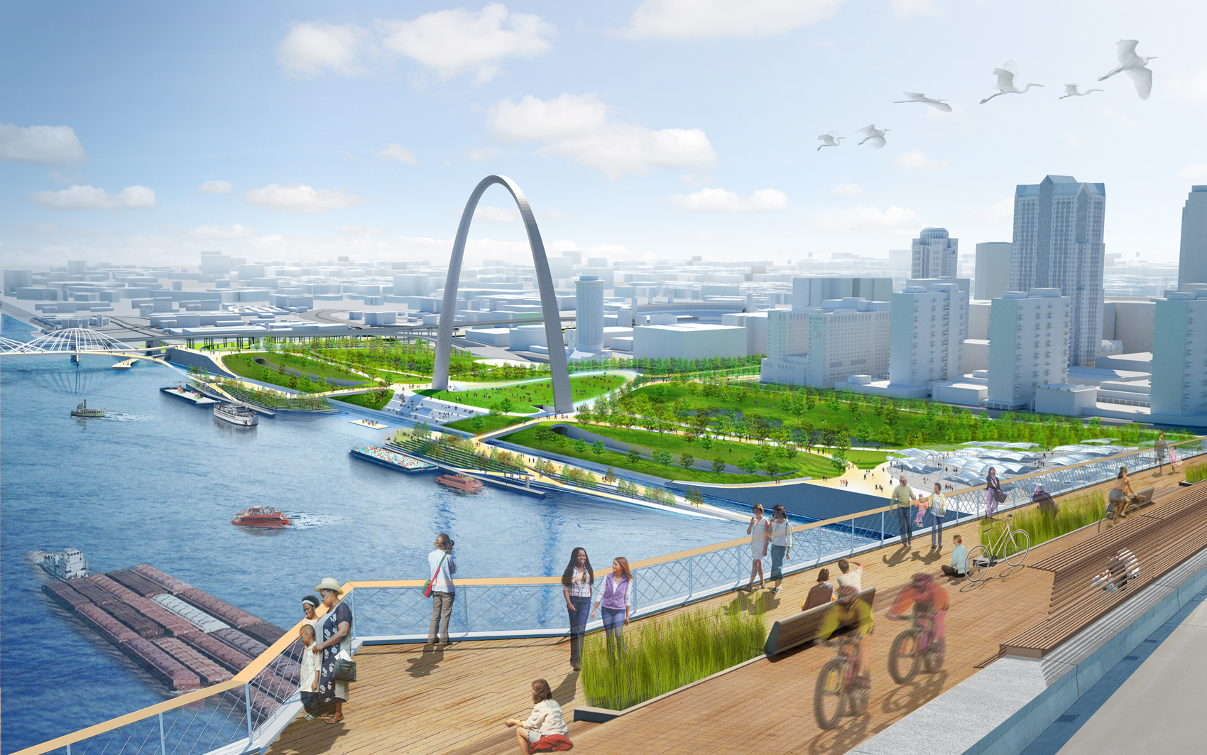 The City + The Arch + The River: Full Circle - Architizer