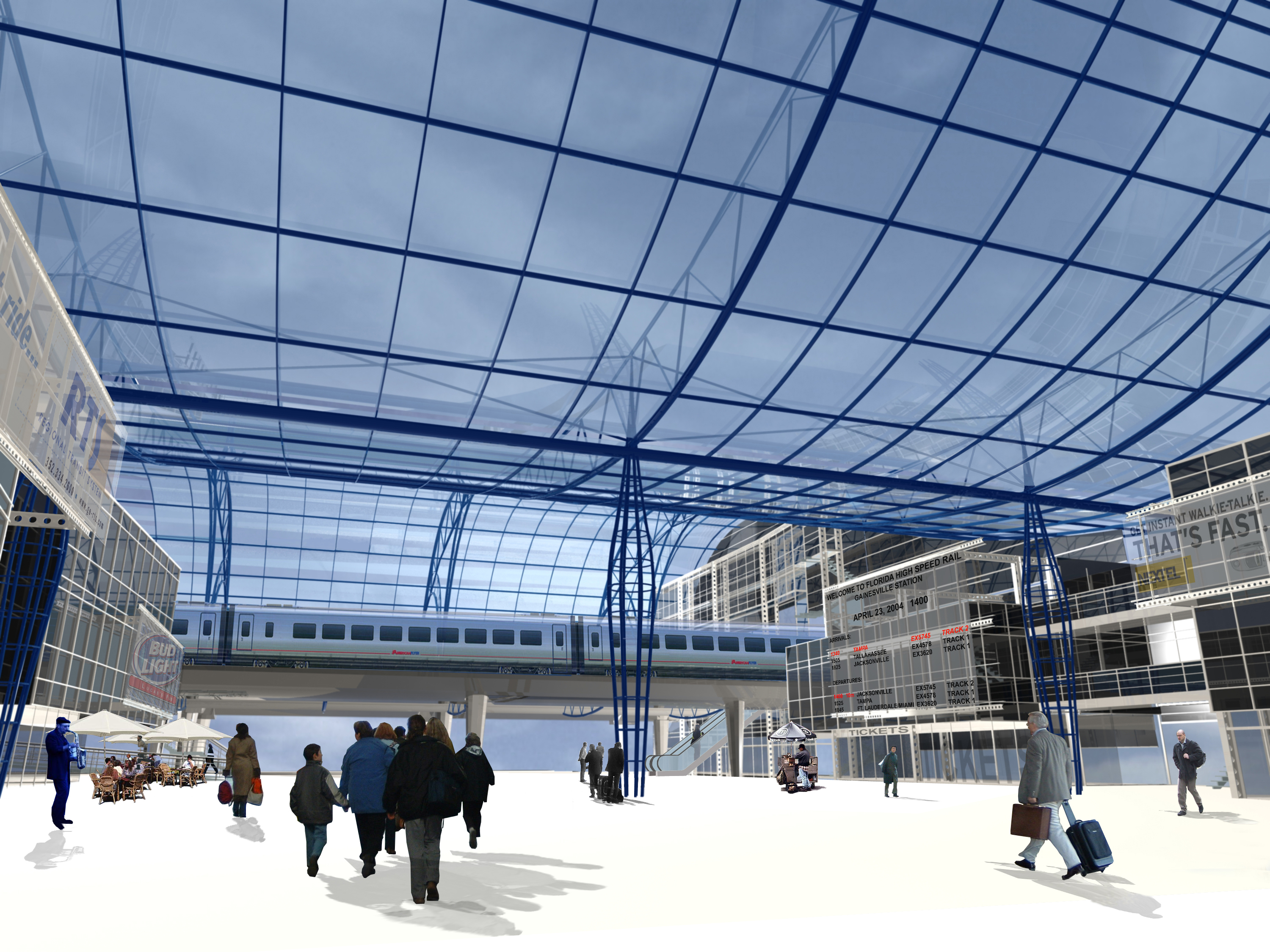 Gainesville High Speed Rail Station - Architizer