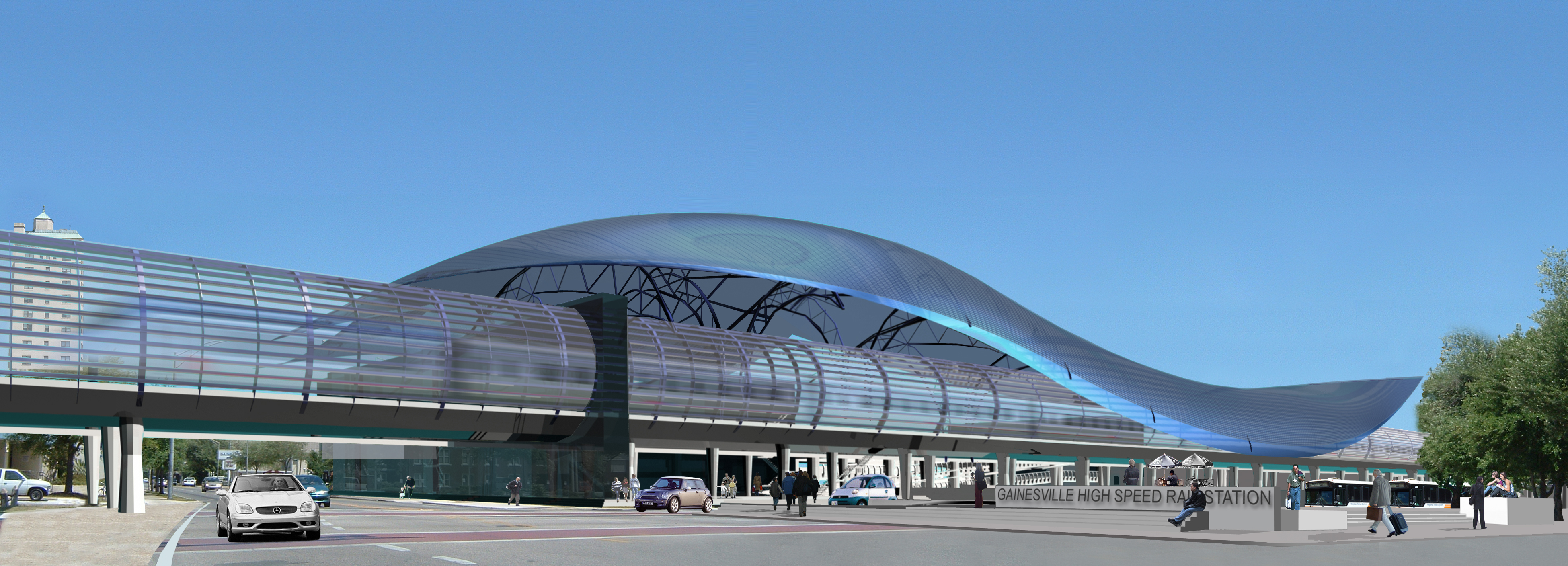 Gainesville High Speed Rail Station - Architizer