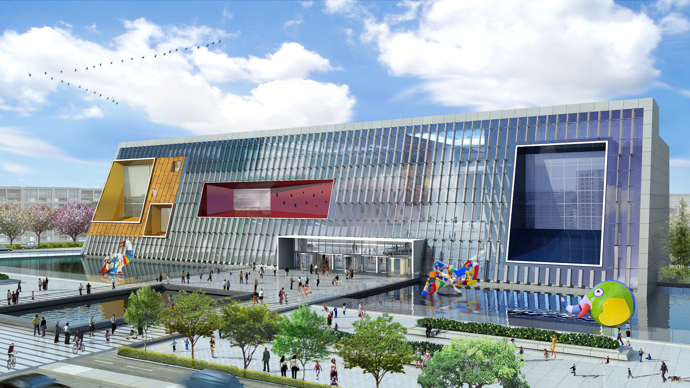 Wuxi-Taihu New City Poly Cultural Center Master Plan by PEI Architects ...