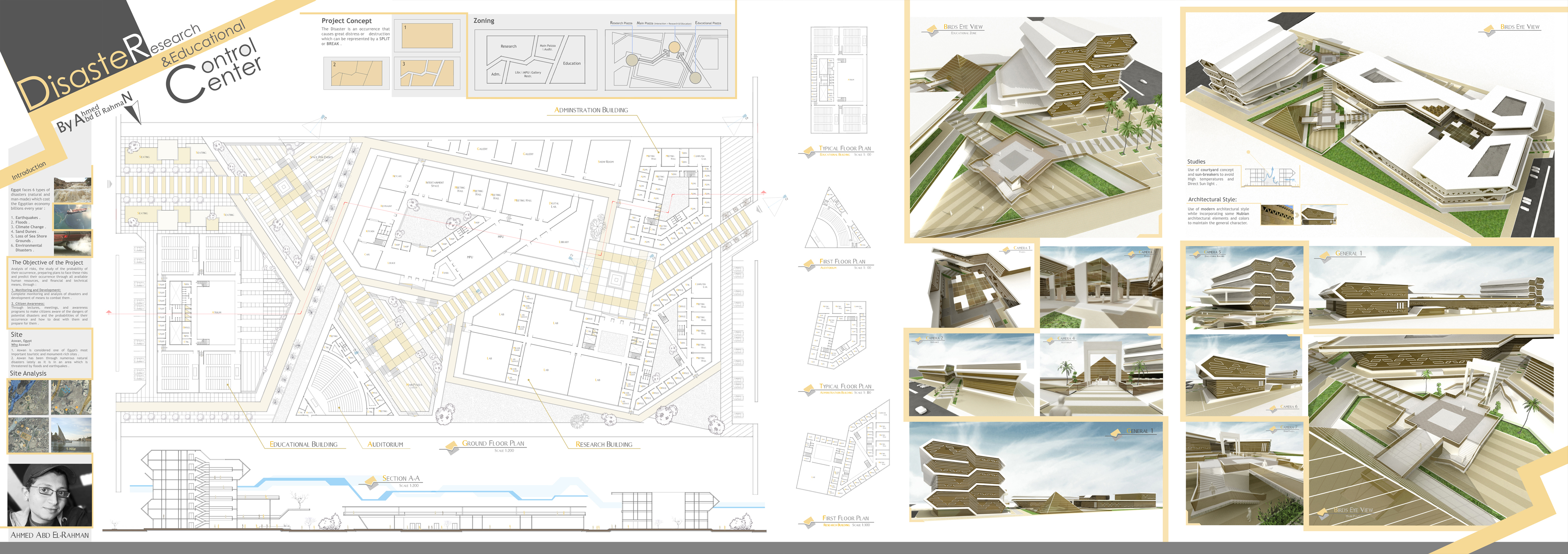 Disaster (research&Educational) Control Center - Architizer