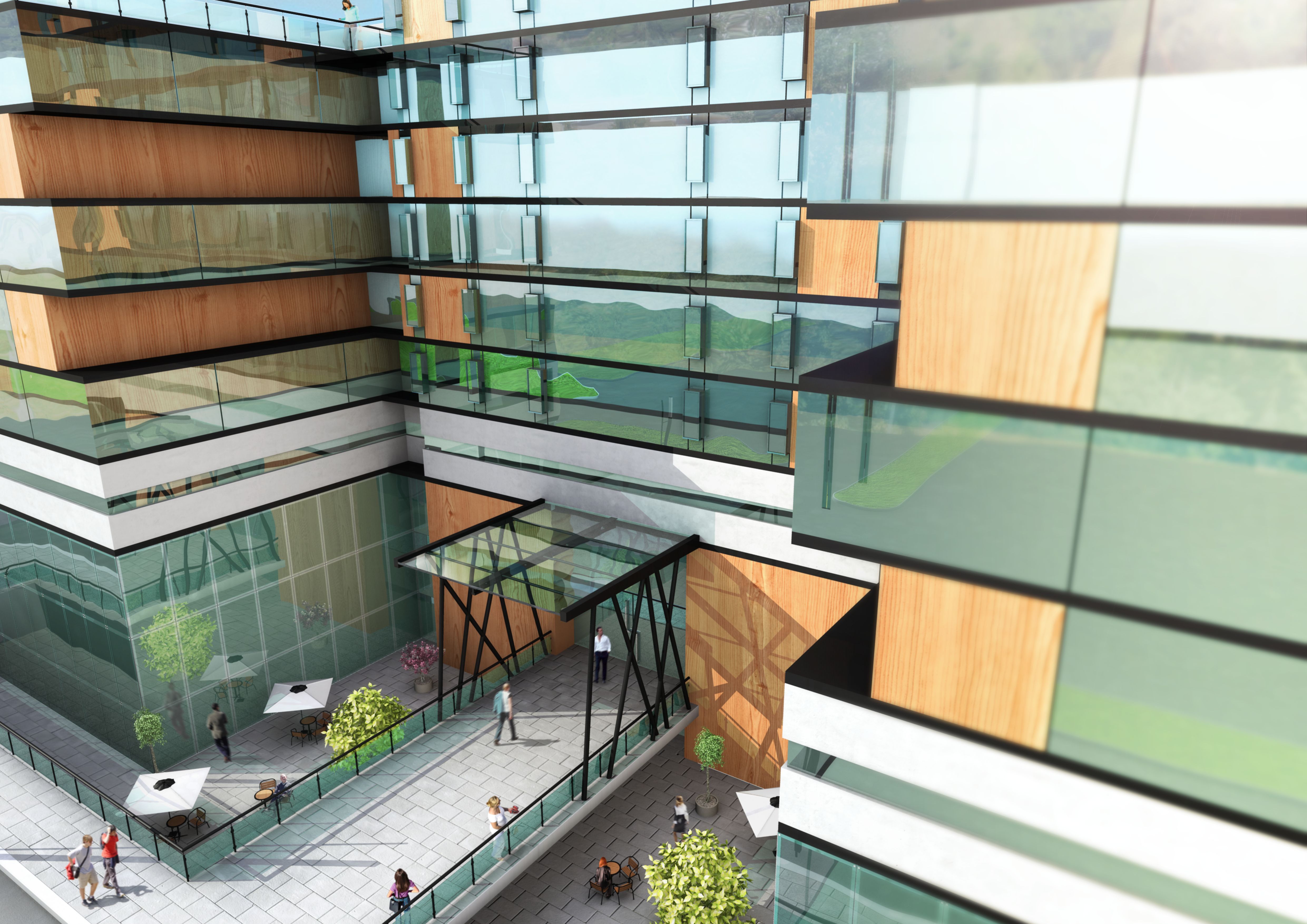 business center/ hotel / Offices by AGUSTIN CONCHEIRO ARCHITECTURE, S.L ...