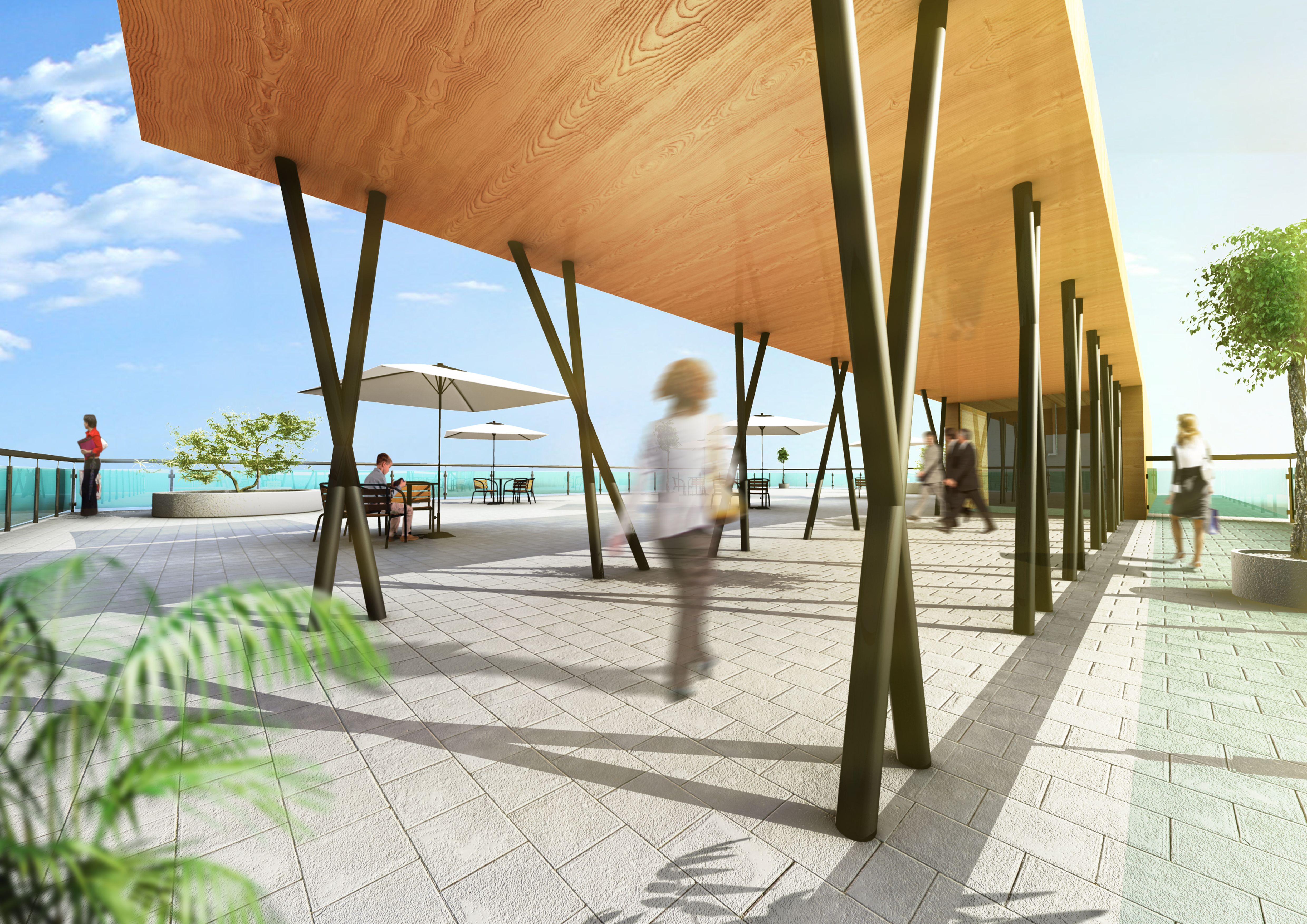 business center/ hotel / Offices by AGUSTIN CONCHEIRO ARCHITECTURE, S.L ...