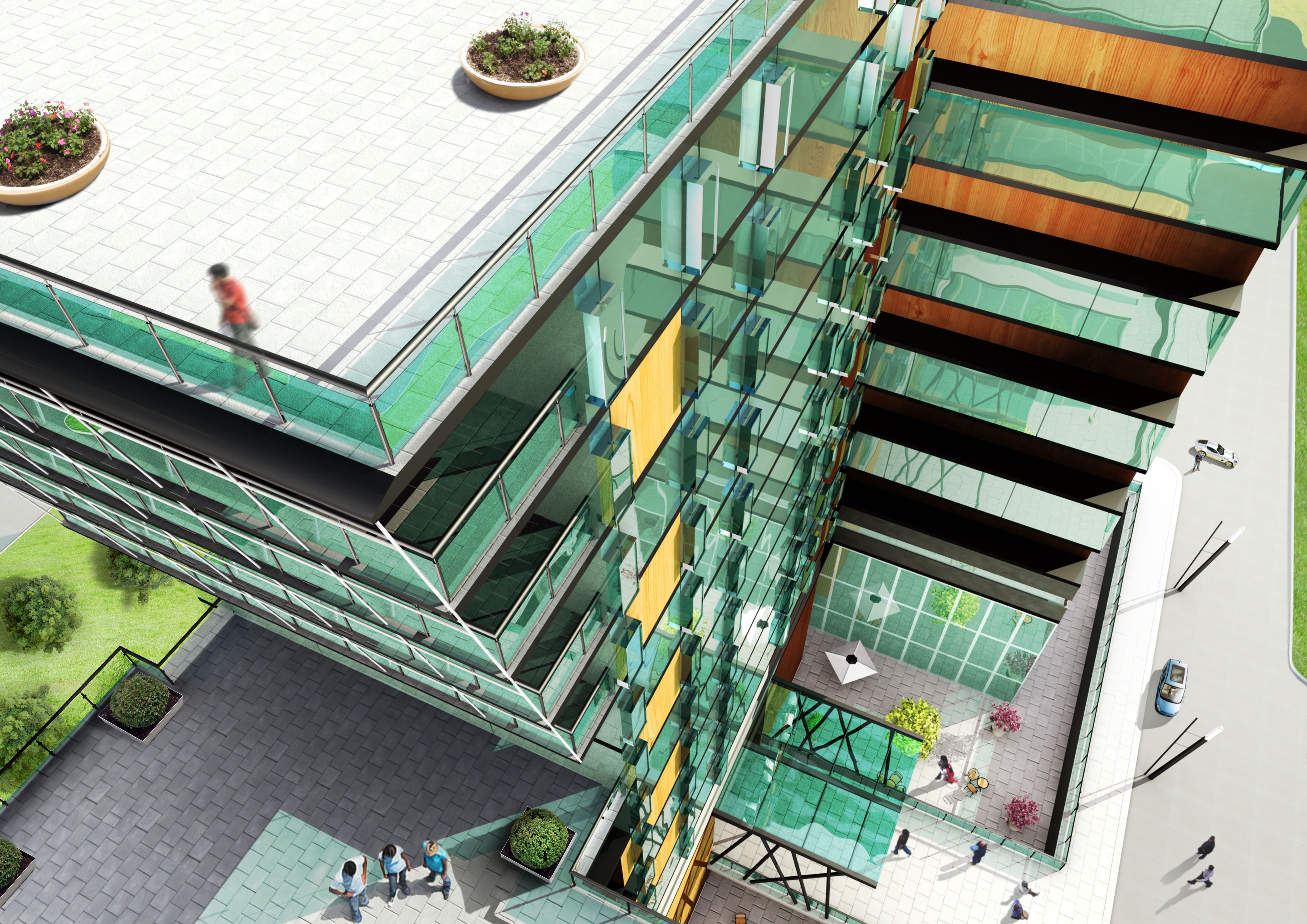 business center/ hotel / Offices by AGUSTIN CONCHEIRO ARCHITECTURE, S.L ...