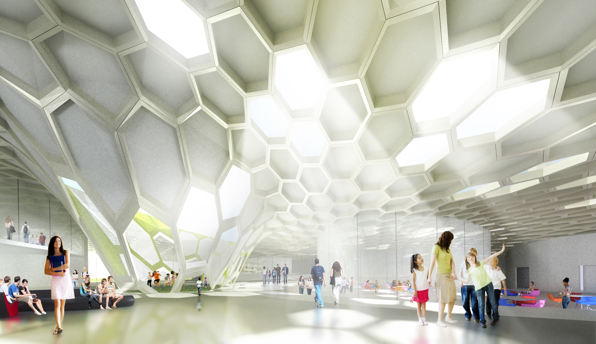 A New School Vision - Campus International School by OS+A Organic ...