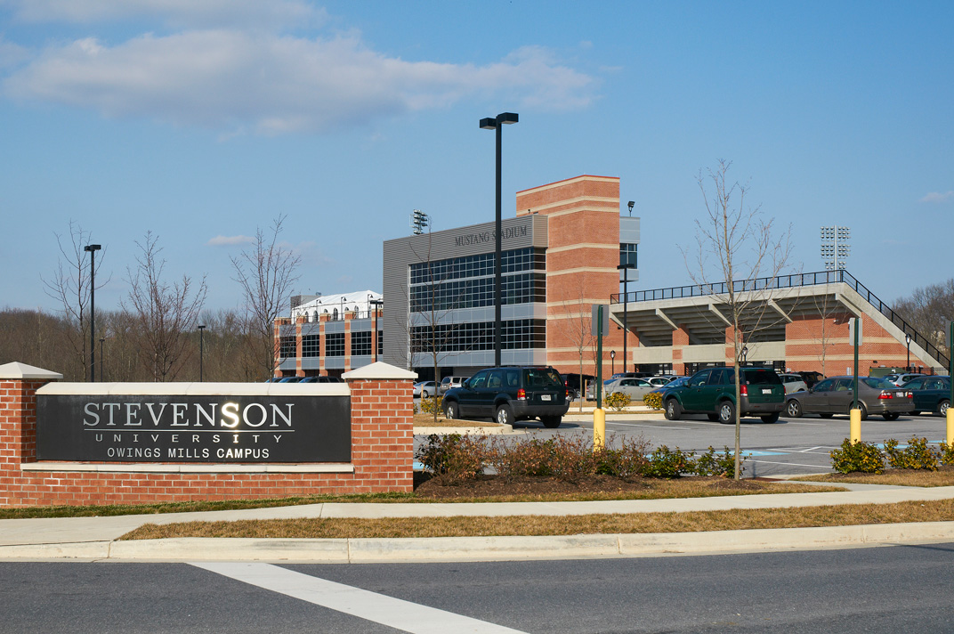 Stevenson University Mustang Stadium by Curry Architects - Architizer