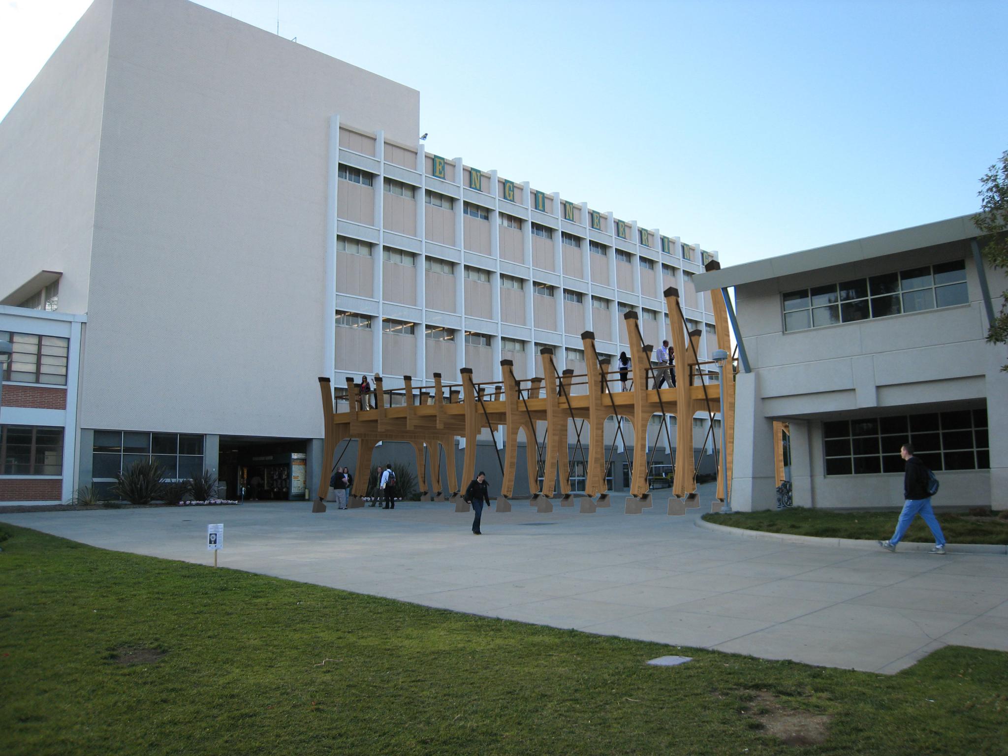 College of Engineering Bridge at Cal Poly Pomona - Architizer
