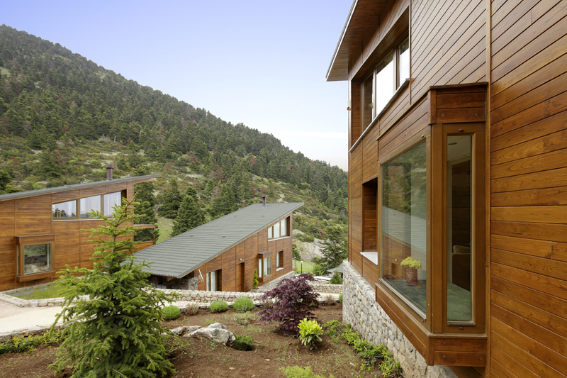 Five Houses at Parnassus Mount, Greece. by Roula Kotsilati Architecture - Architizer