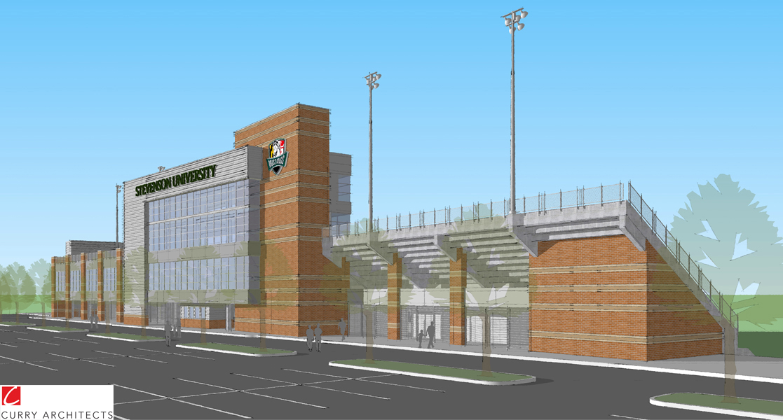 Stevenson University Mustang Stadium by Curry Architects - Architizer