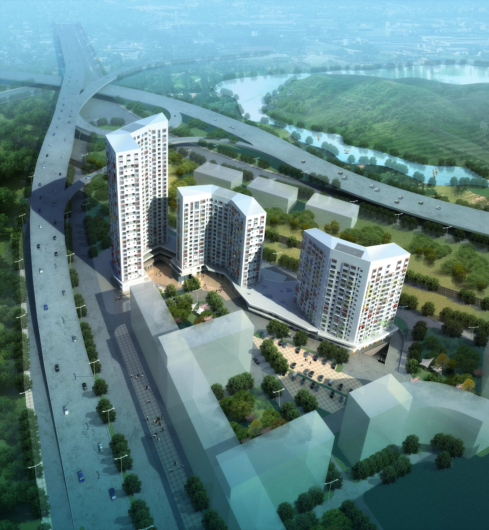 Tianjin residential tower - Architizer