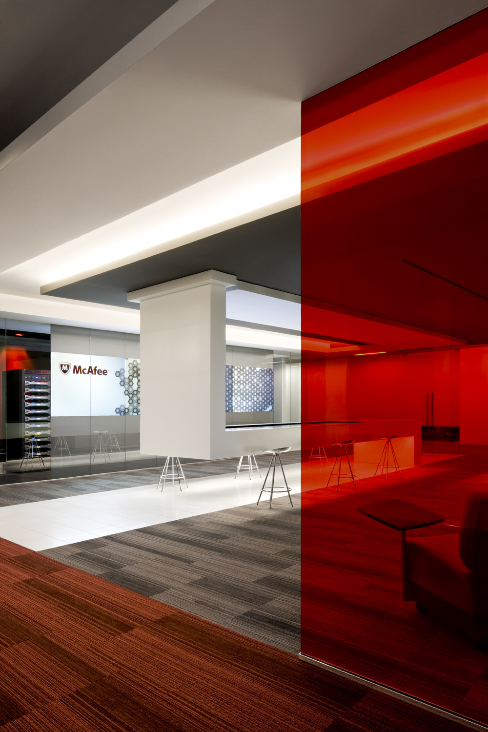 McAfee World Headquarters Executive Briefing Center by HMC Architects ...