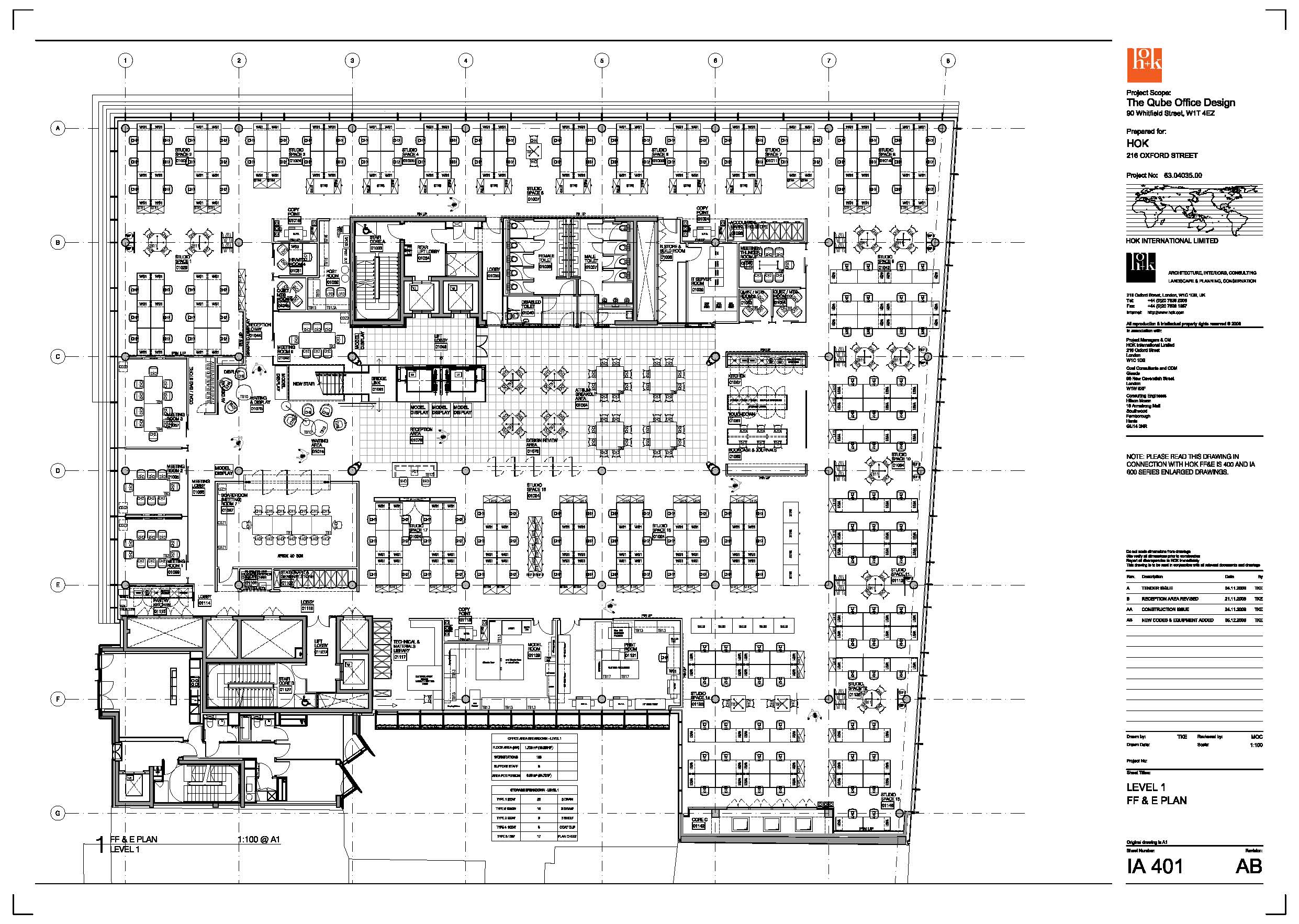 Idea 279136: HOK London Office by HOK London in London, United Kingdom ...