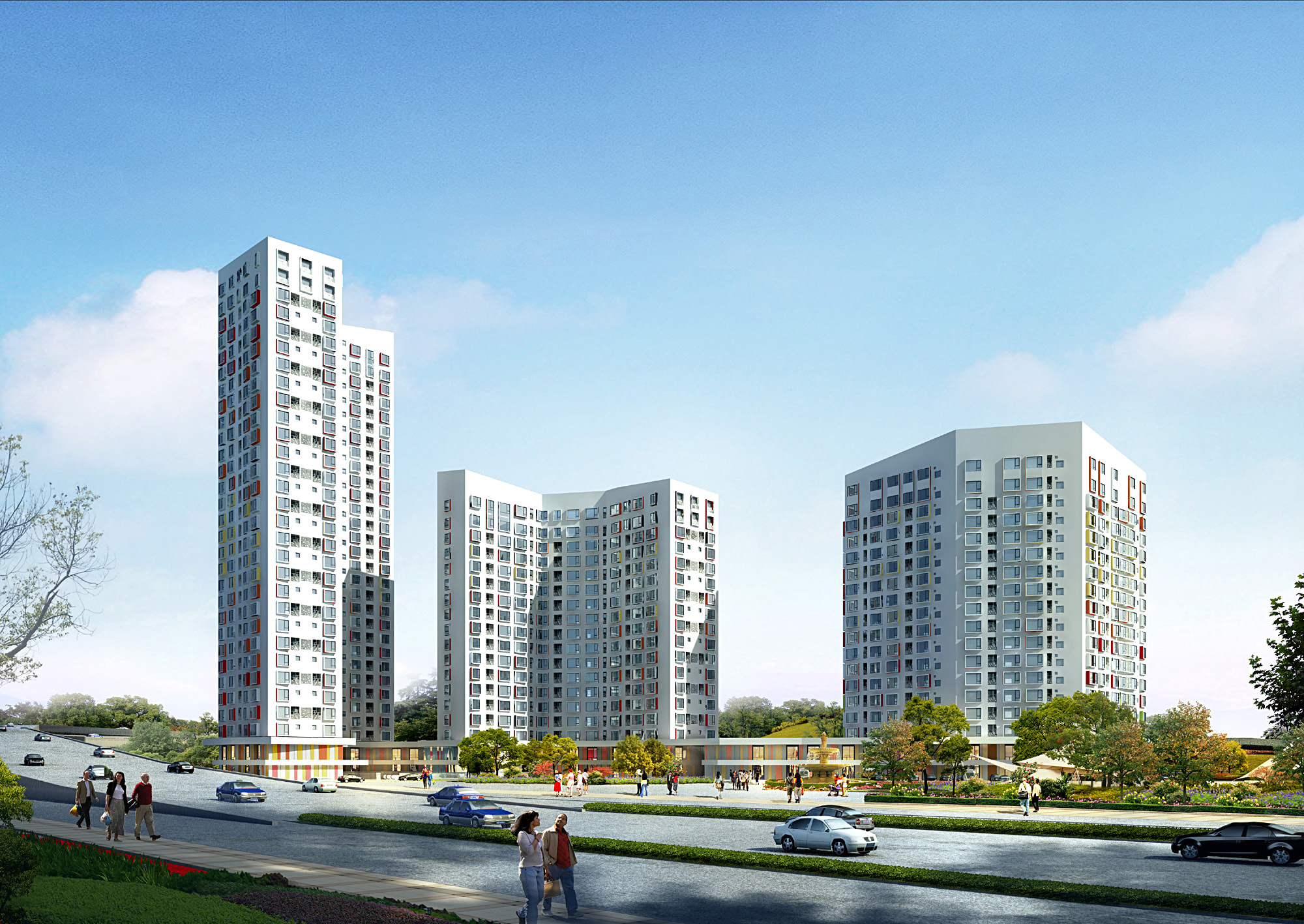 Tianjin residential tower - Architizer