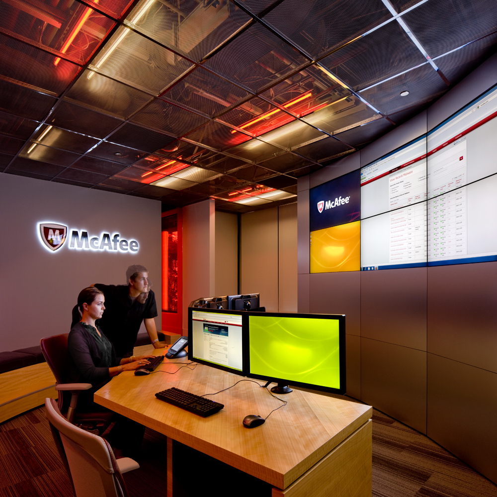 McAfee World Headquarters Executive Briefing Center by HMC Architects ...