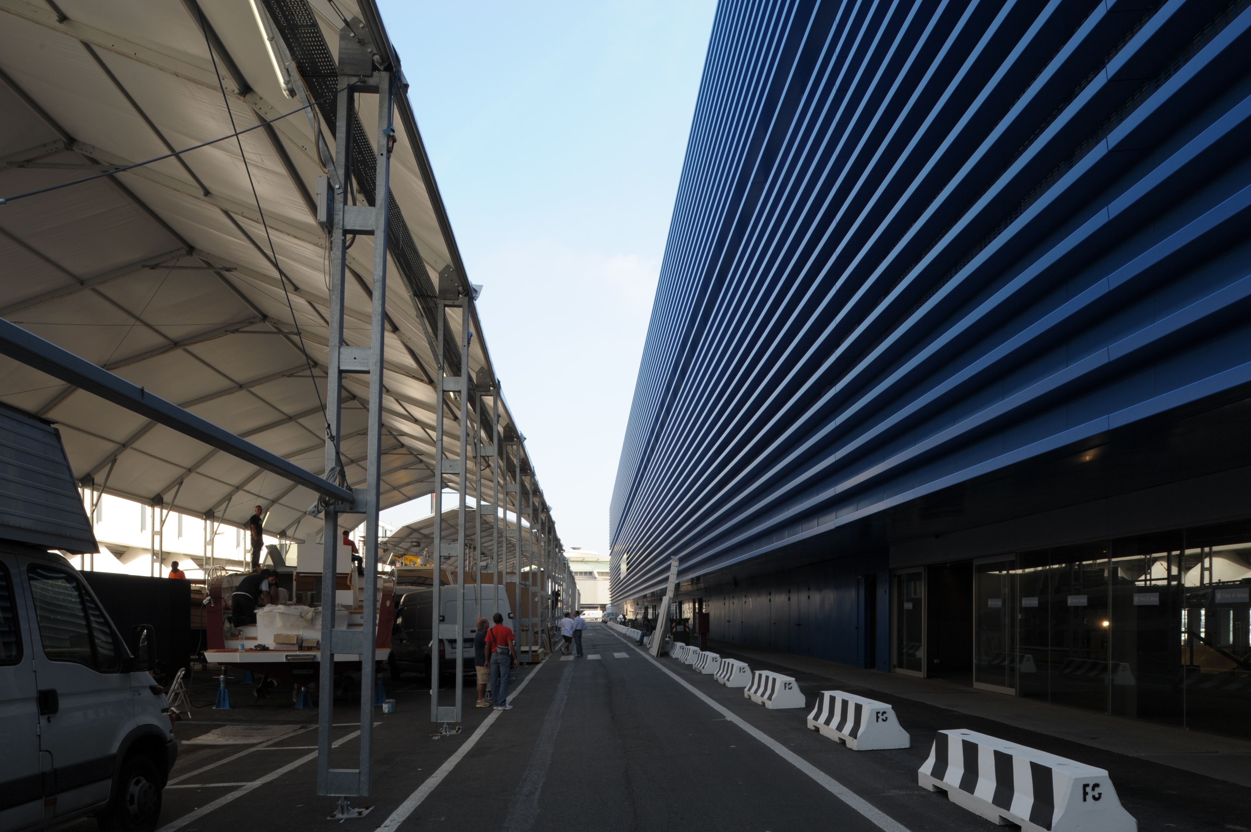 Genova Trade Fair Pavilion by Ateliers Jean Nouvel - Architizer