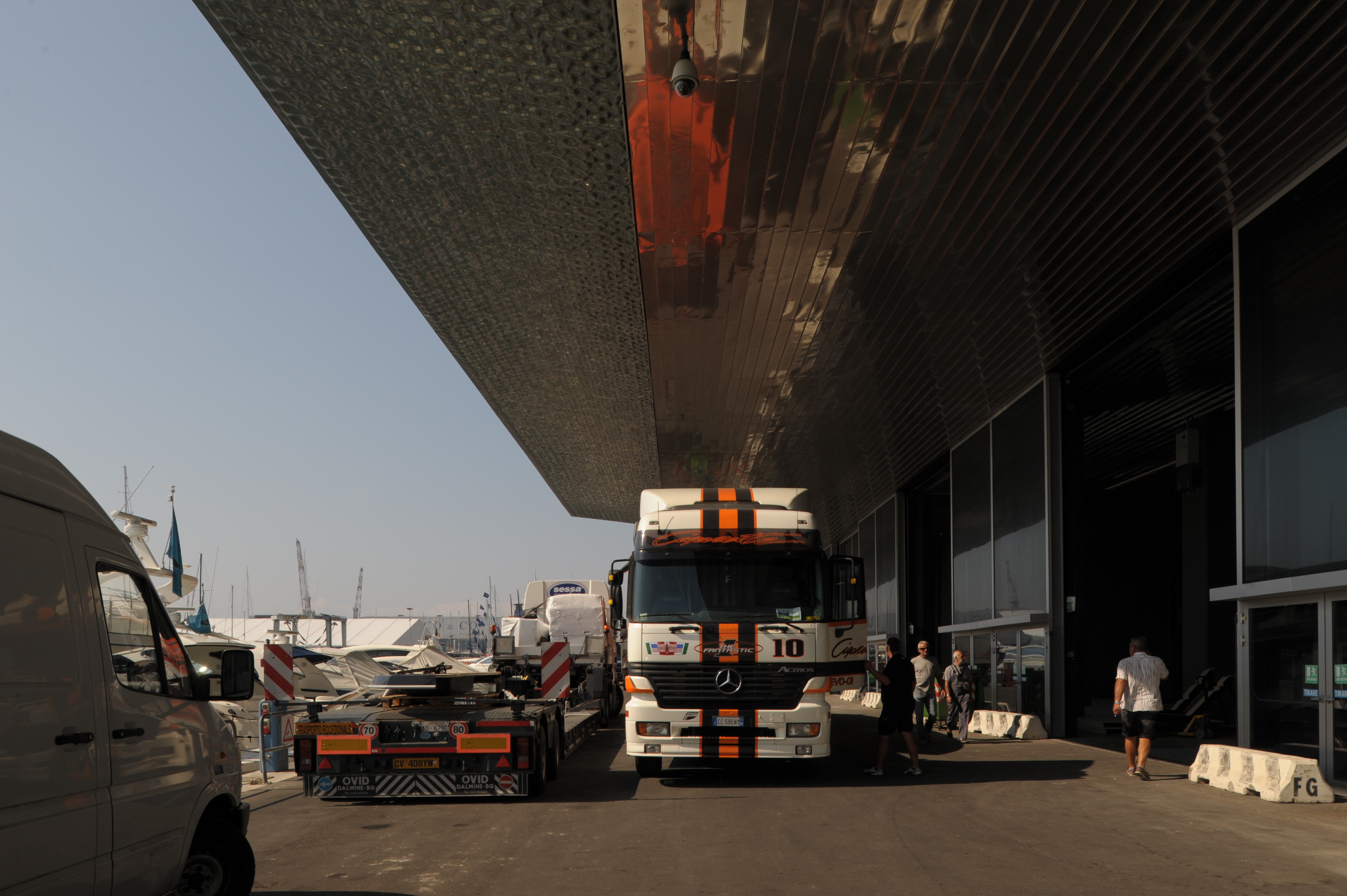 Genova Trade Fair Pavilion by Ateliers Jean Nouvel - Architizer