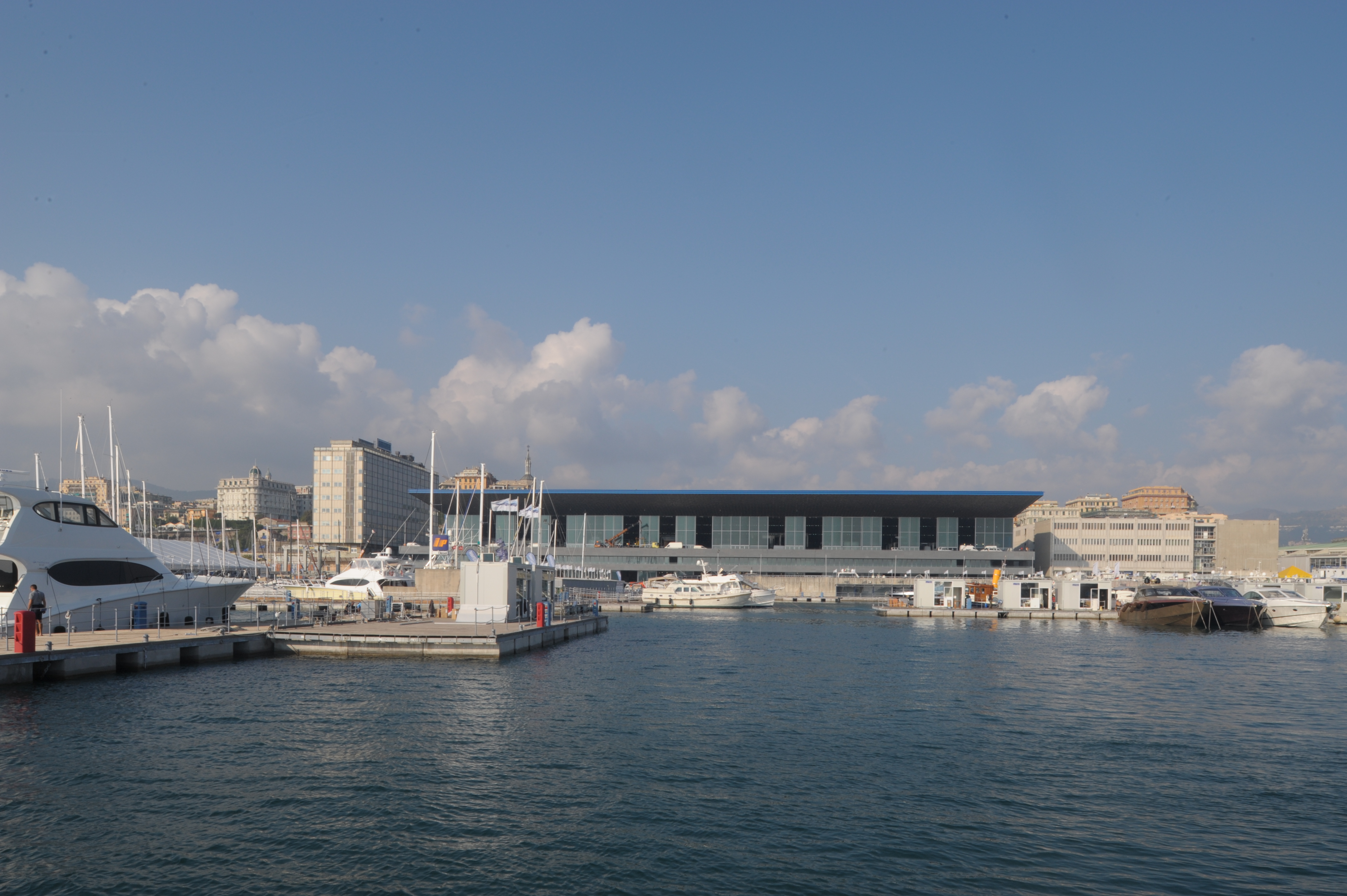 Genova Trade Fair Pavilion by Ateliers Jean Nouvel - Architizer