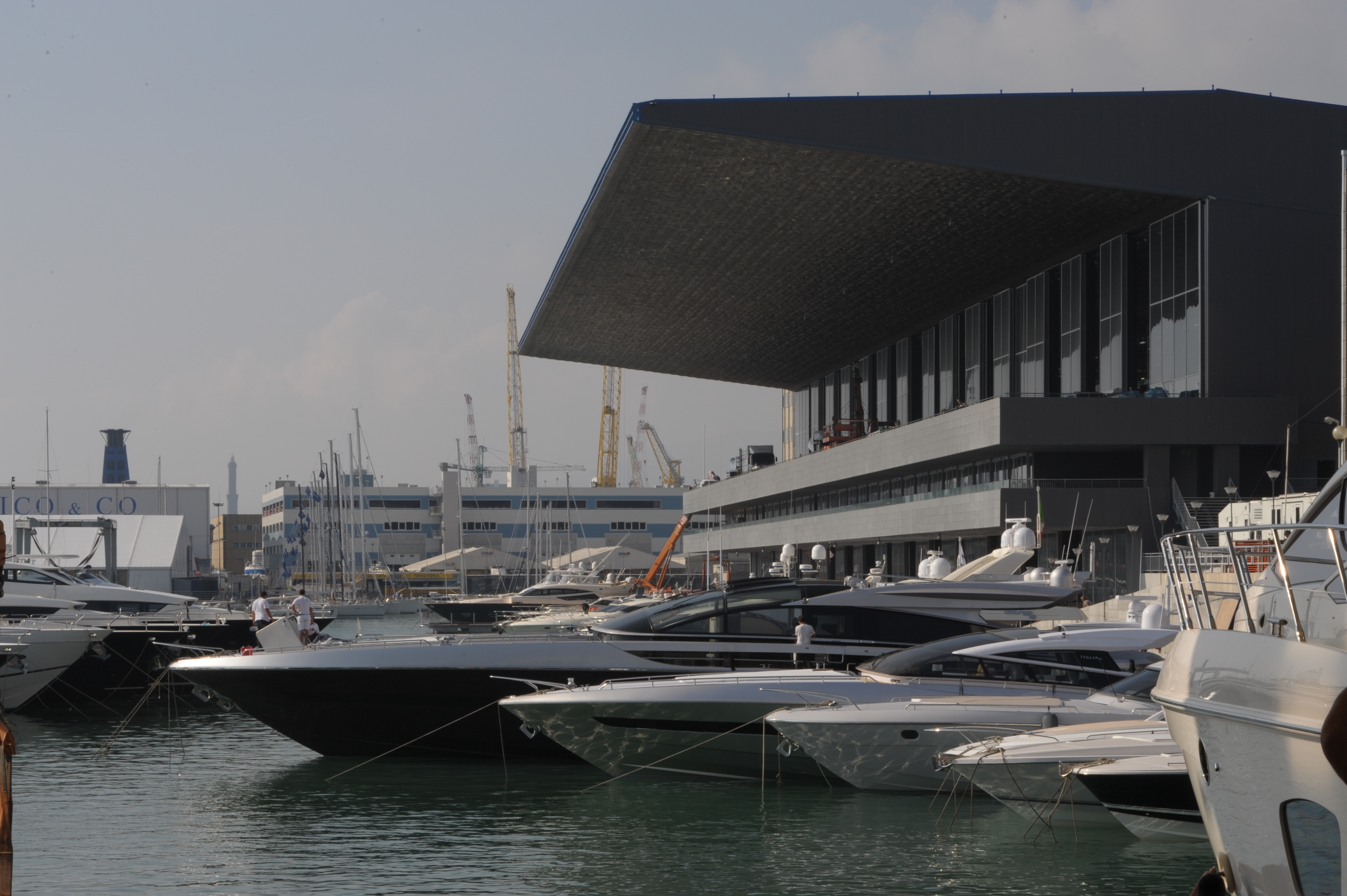 Genova Trade Fair Pavilion by Ateliers Jean Nouvel - Architizer