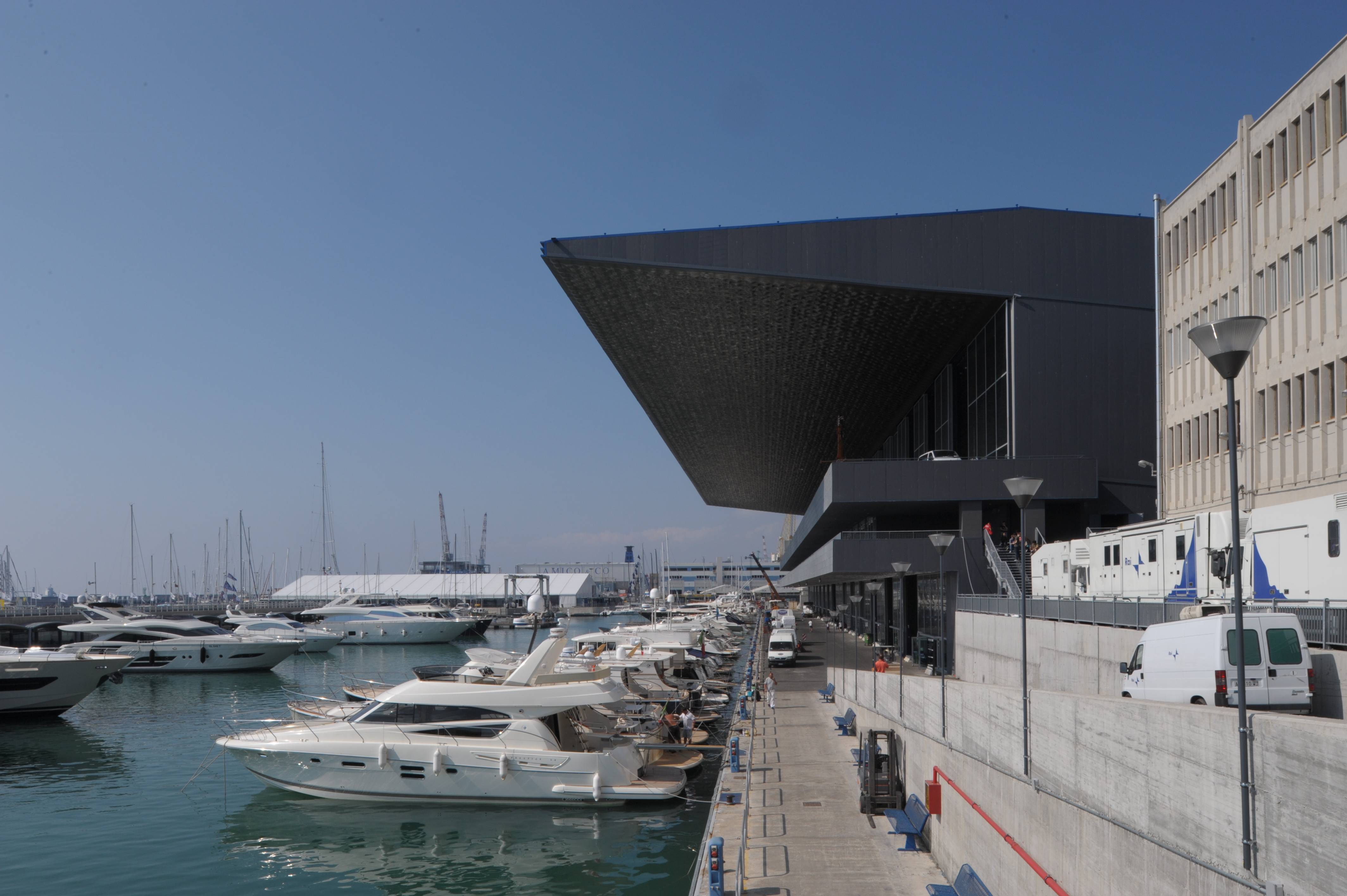 Genova Trade Fair Pavilion by Ateliers Jean Nouvel - Architizer