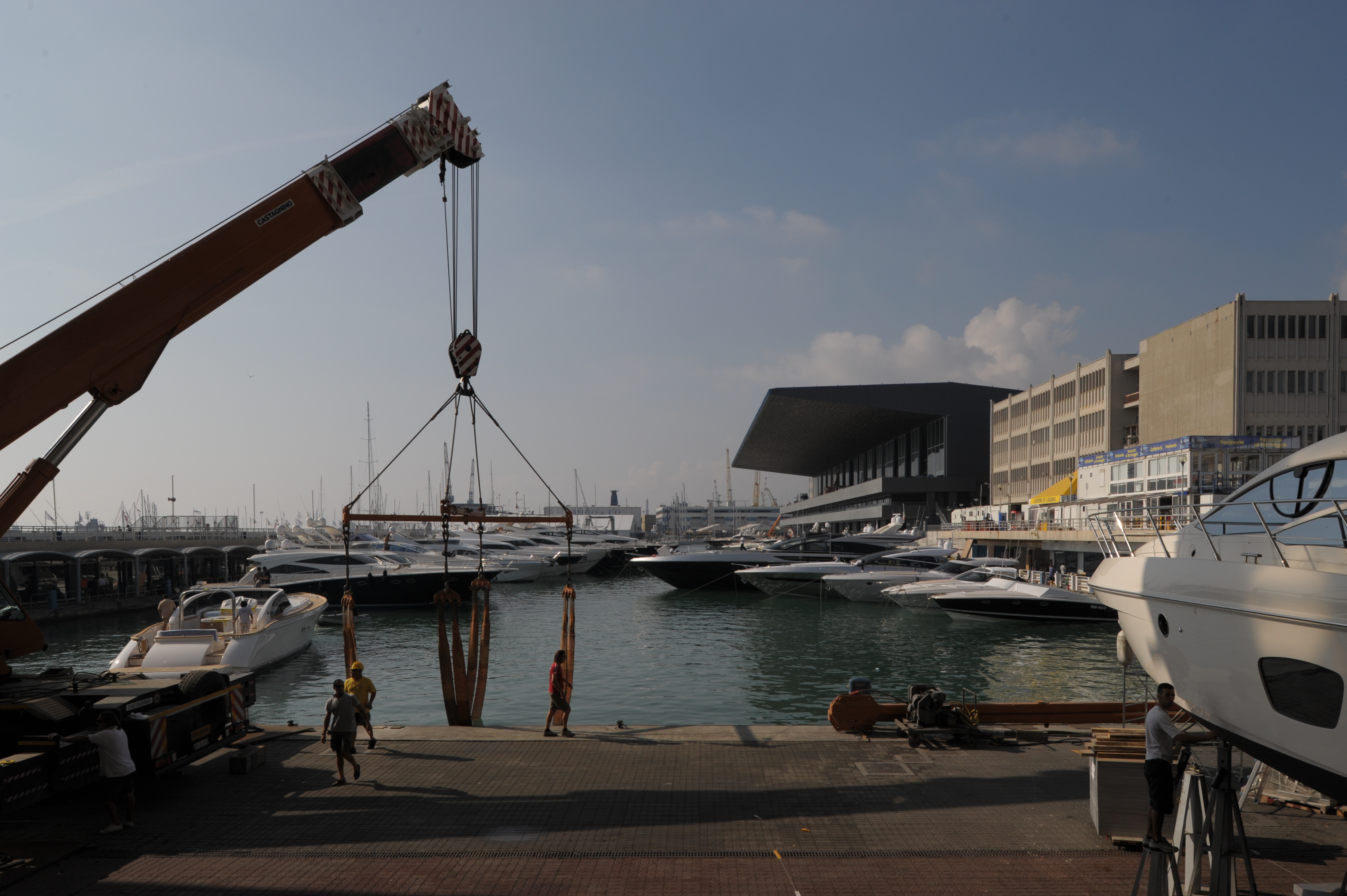 Genova Trade Fair Pavilion by Ateliers Jean Nouvel - Architizer